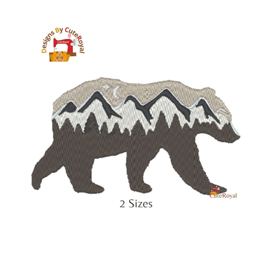 Bear Embroidery | Inspire Uplift