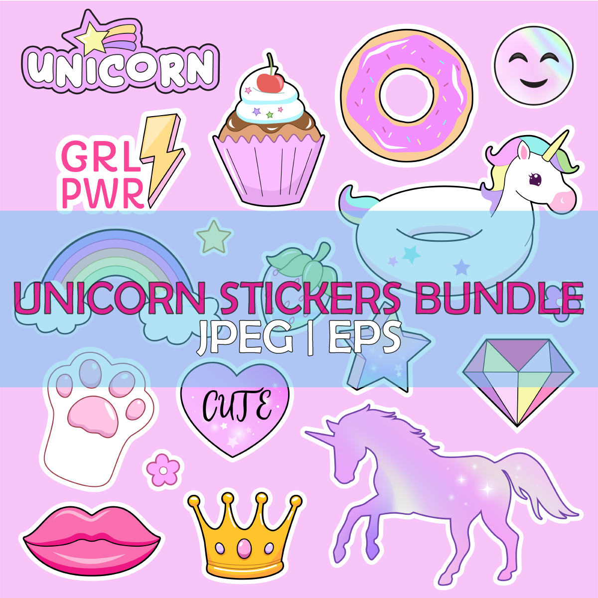Unicorn Sticker - Inspire Uplift