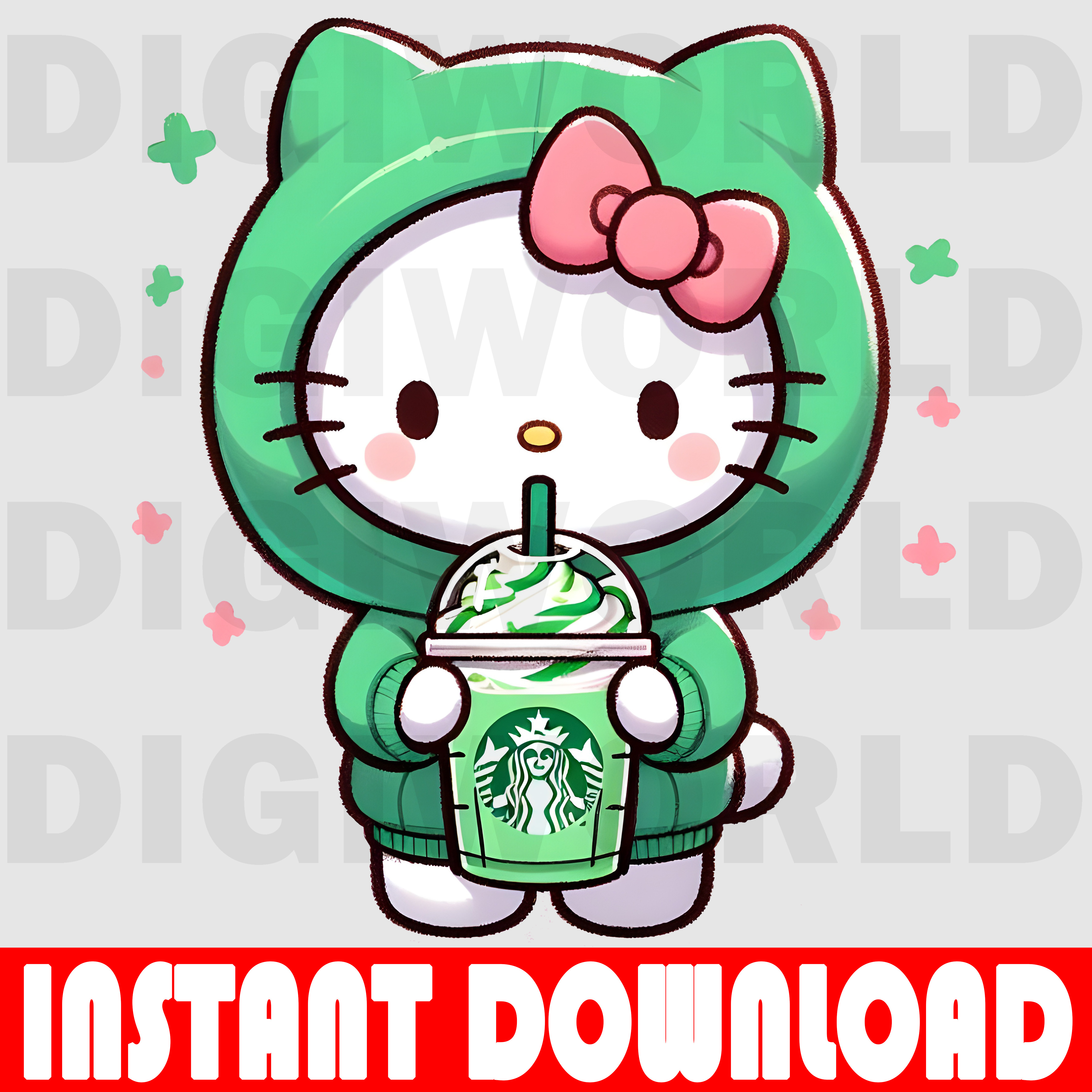 Hello kawaii Kitty Starbucks - hello Coffee Kitty - hello st | Inspire ...