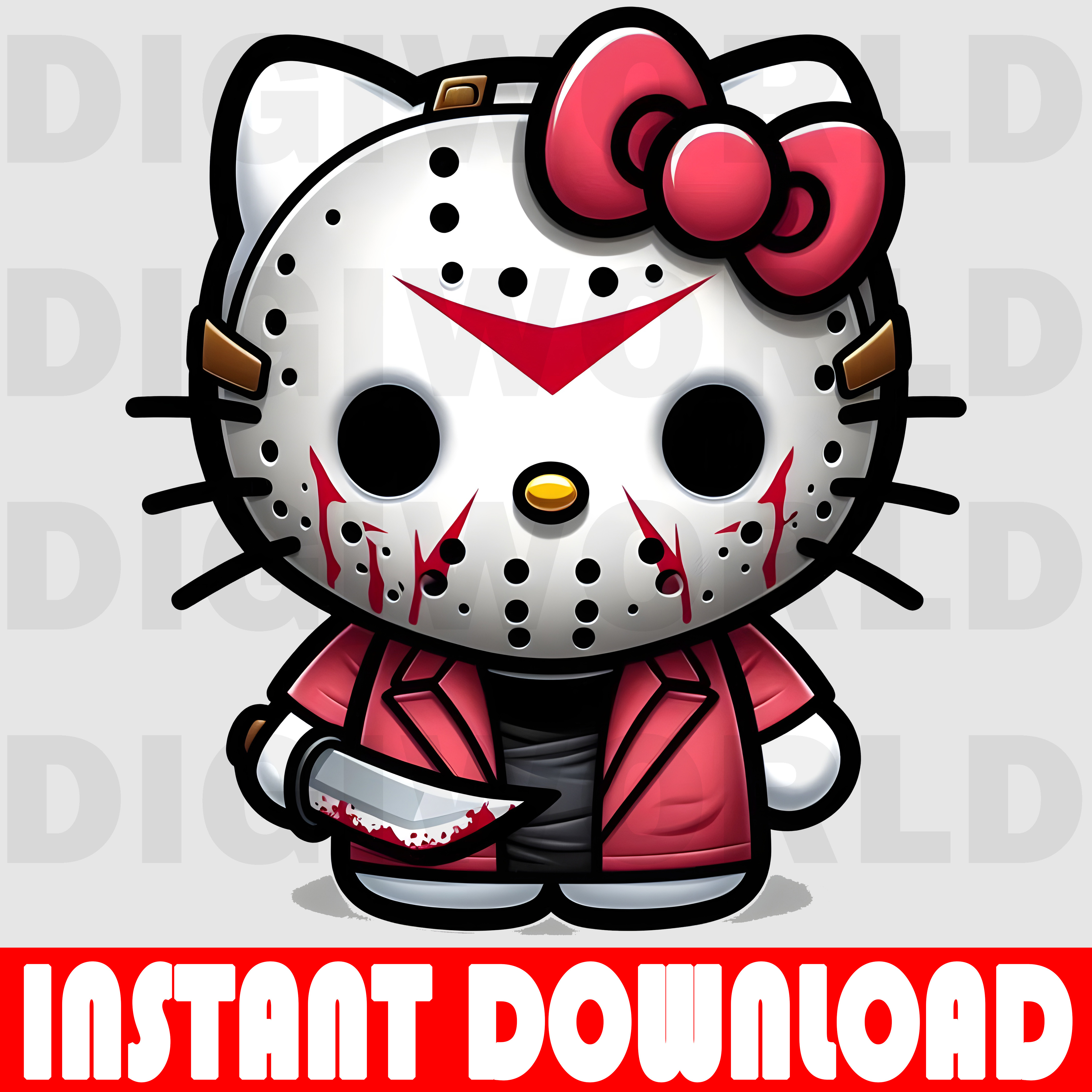 Cute Michael Myers Kawaii Hello Kitty - hello Kitty - hello | Inspire ...