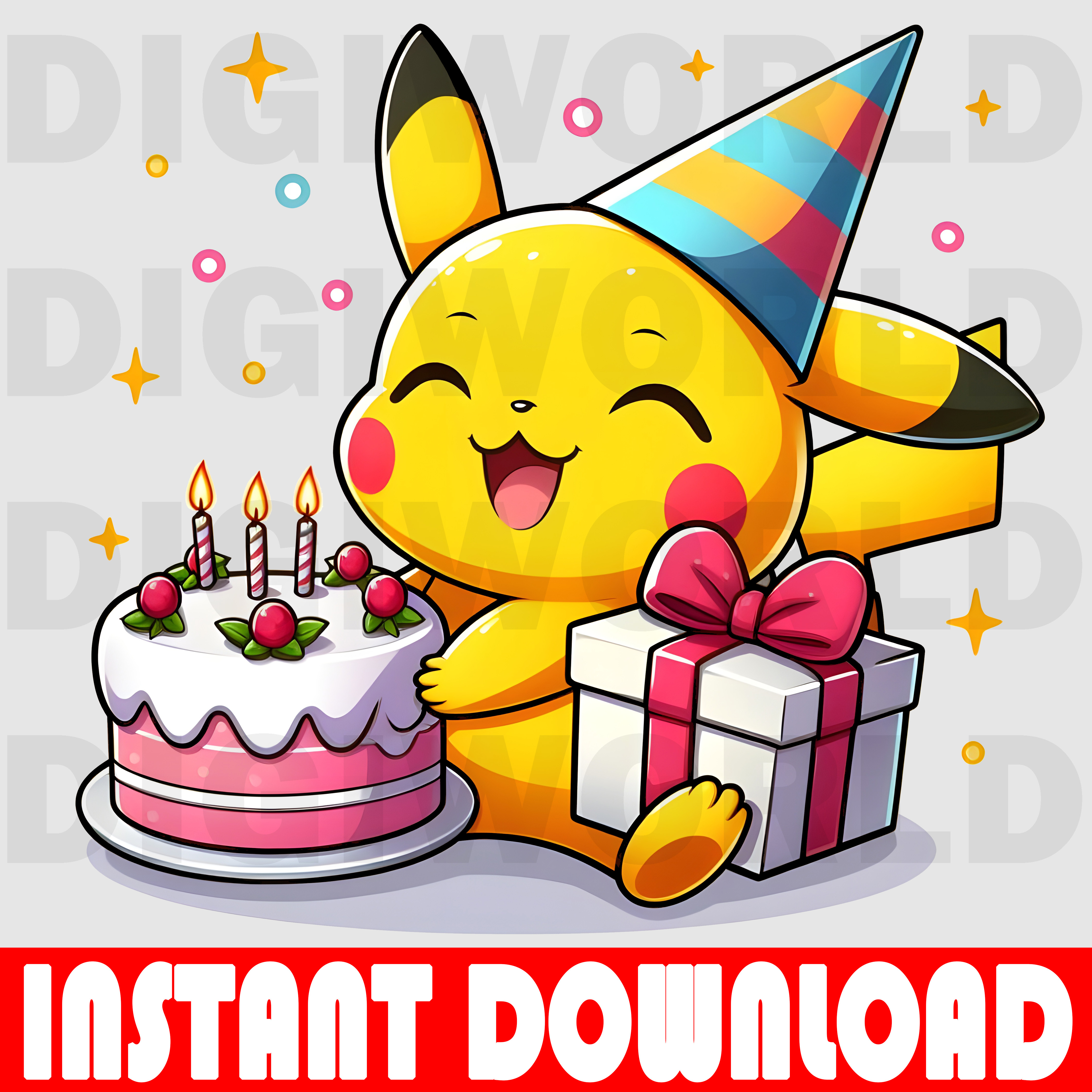 Cute Pokemon Birthday - Pokemon Birthday png - kids Birthday | Inspire ...