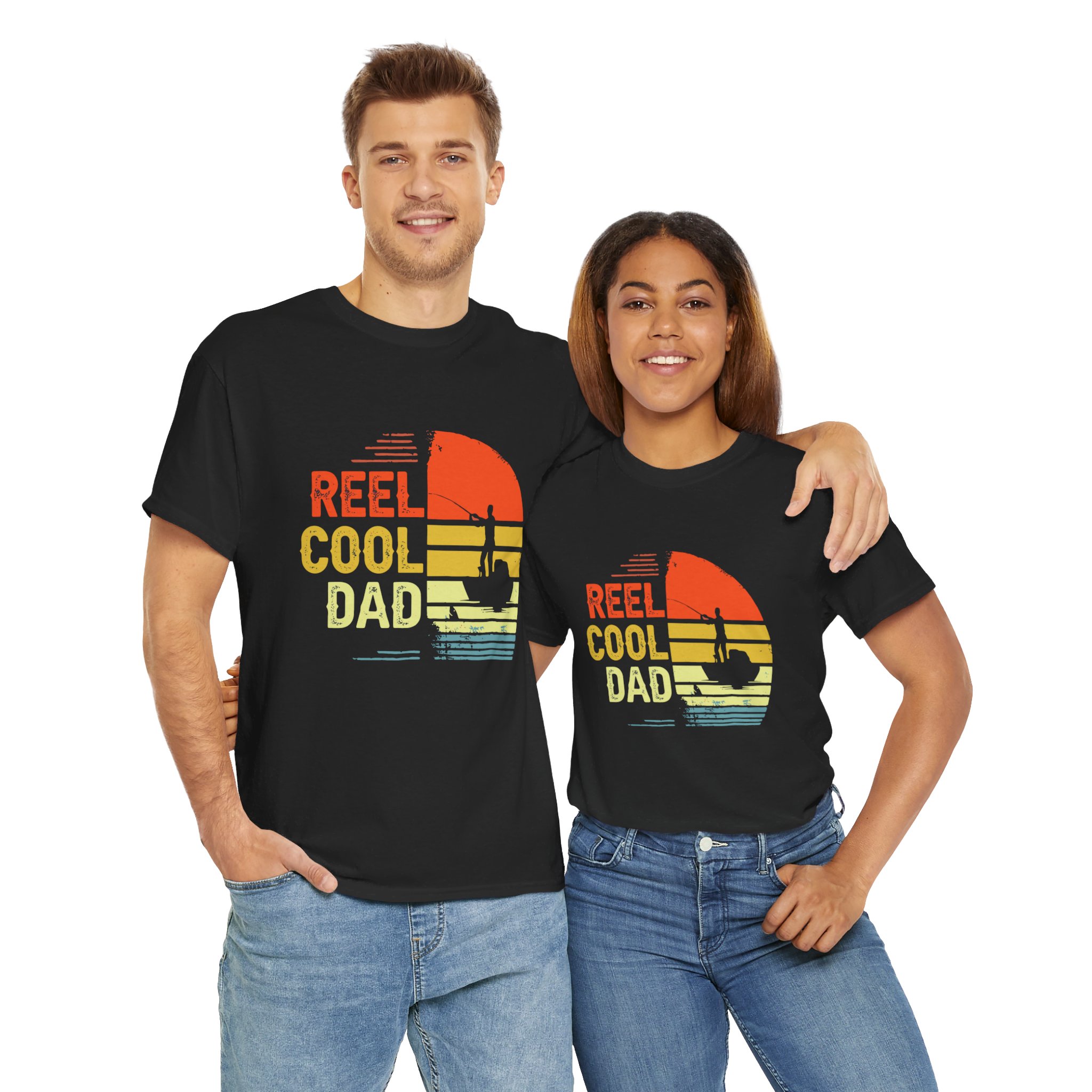 Reel Cool Dad Fisher Daddy Fathers Day Retro Vintage Great G | Inspire ...