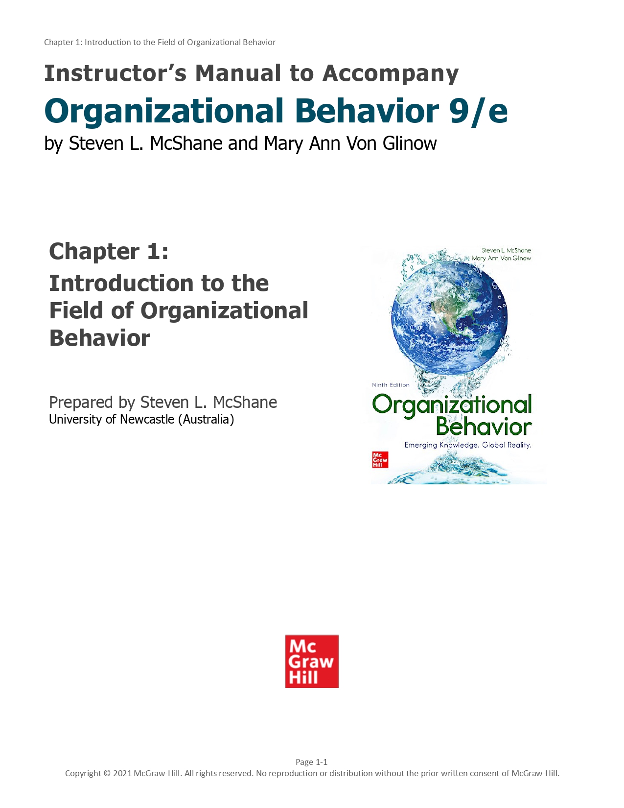 Solution Manual For Organizational Behavior Emerging Knowled | Inspire ...
