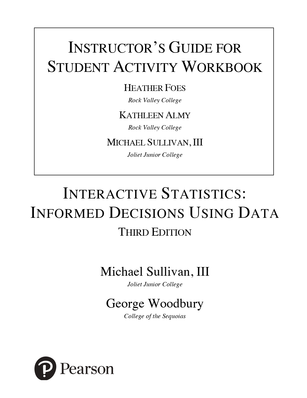 Solution Manual For Interactive Statistics Informed Decision | Inspire ...