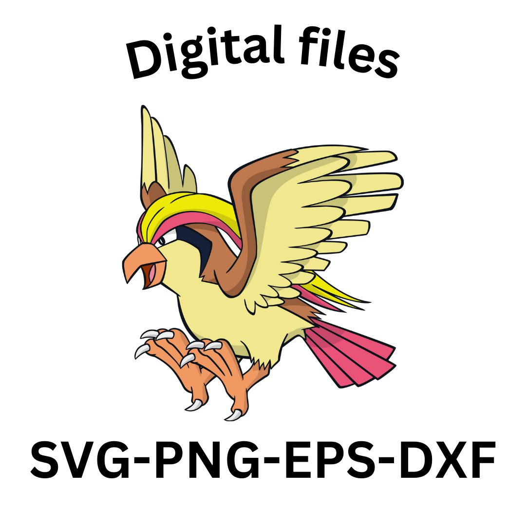 Pokemon svg pidgeotto | Inspire Uplift