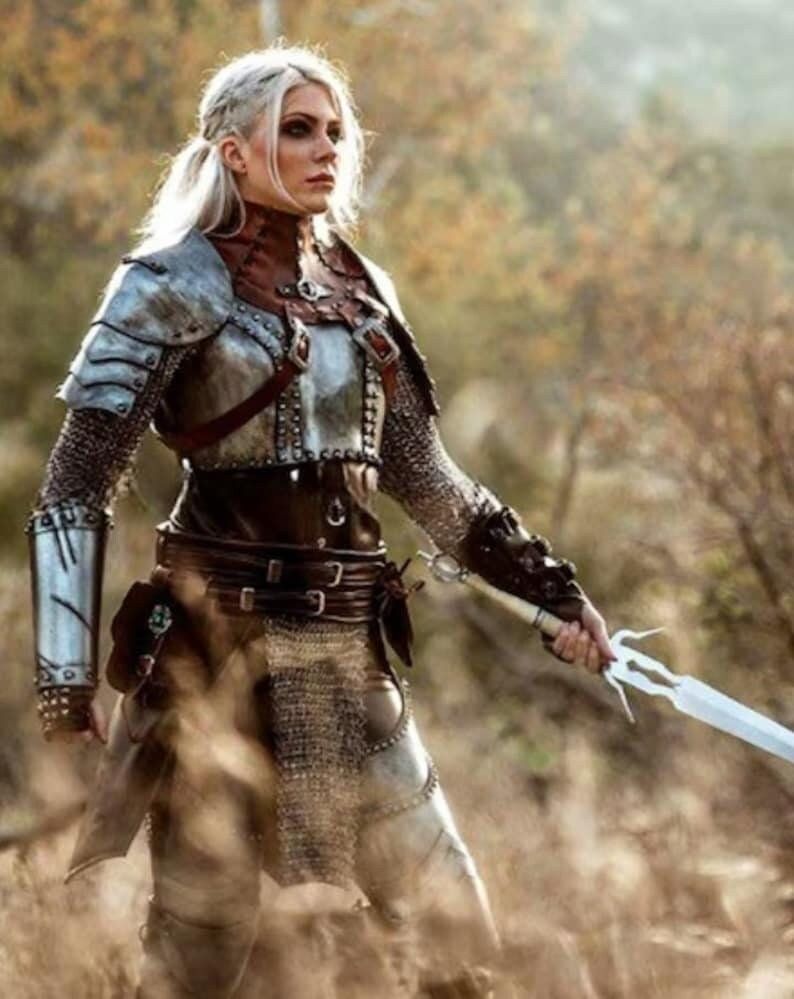 Evil Soul Ciri Medieval Armor Fantasy Witch Hunted Cosplay A | Inspire ...