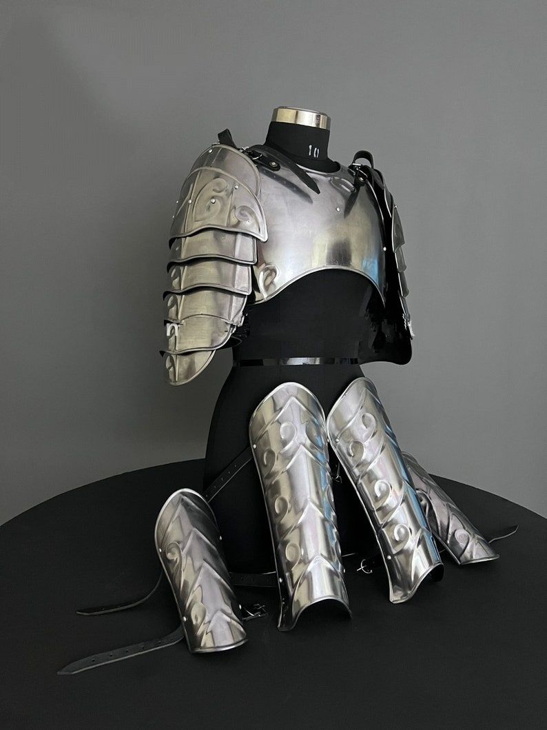 Medieval Knight Lady Armor, Fantasy Female Armor Costume, Co | Inspire ...