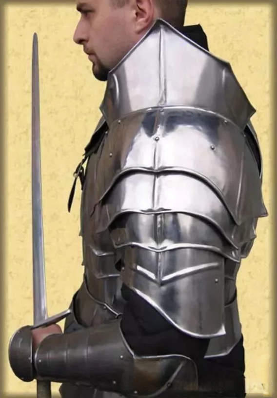 Medieval Gorget With Pauldrons Armor | Fantasy Knight Gorget | Inspire ...