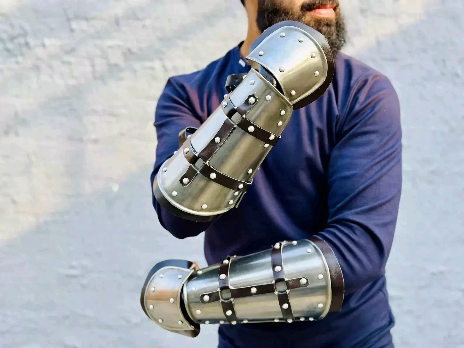Medieval Evil Soul Witcher Arm Bracers | Fantasy Warrior Wit | Inspire ...