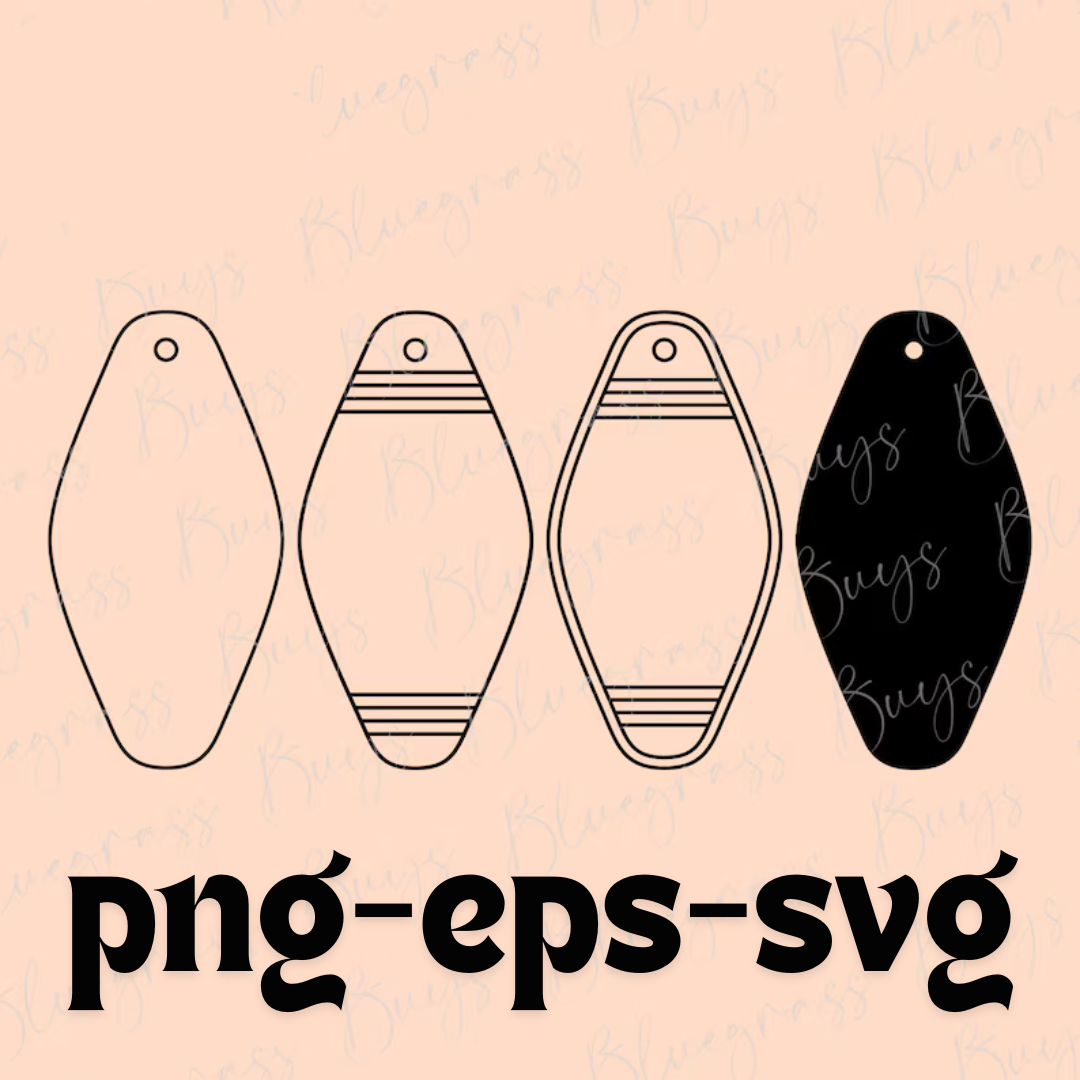 Motel Keychain Svg, Retro Keychain Png, Retro Motel Digital | Inspire ...