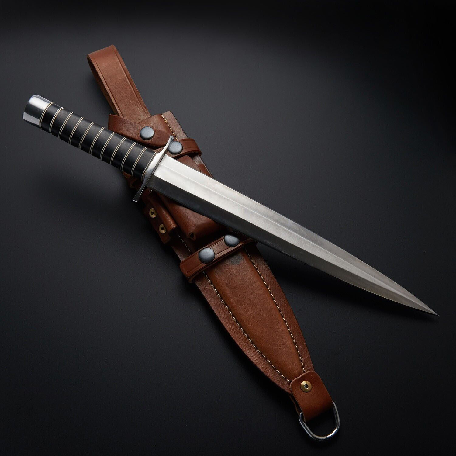 Custom Handmade beautiful dagger knife with Damascus steel b | Inspire ...
