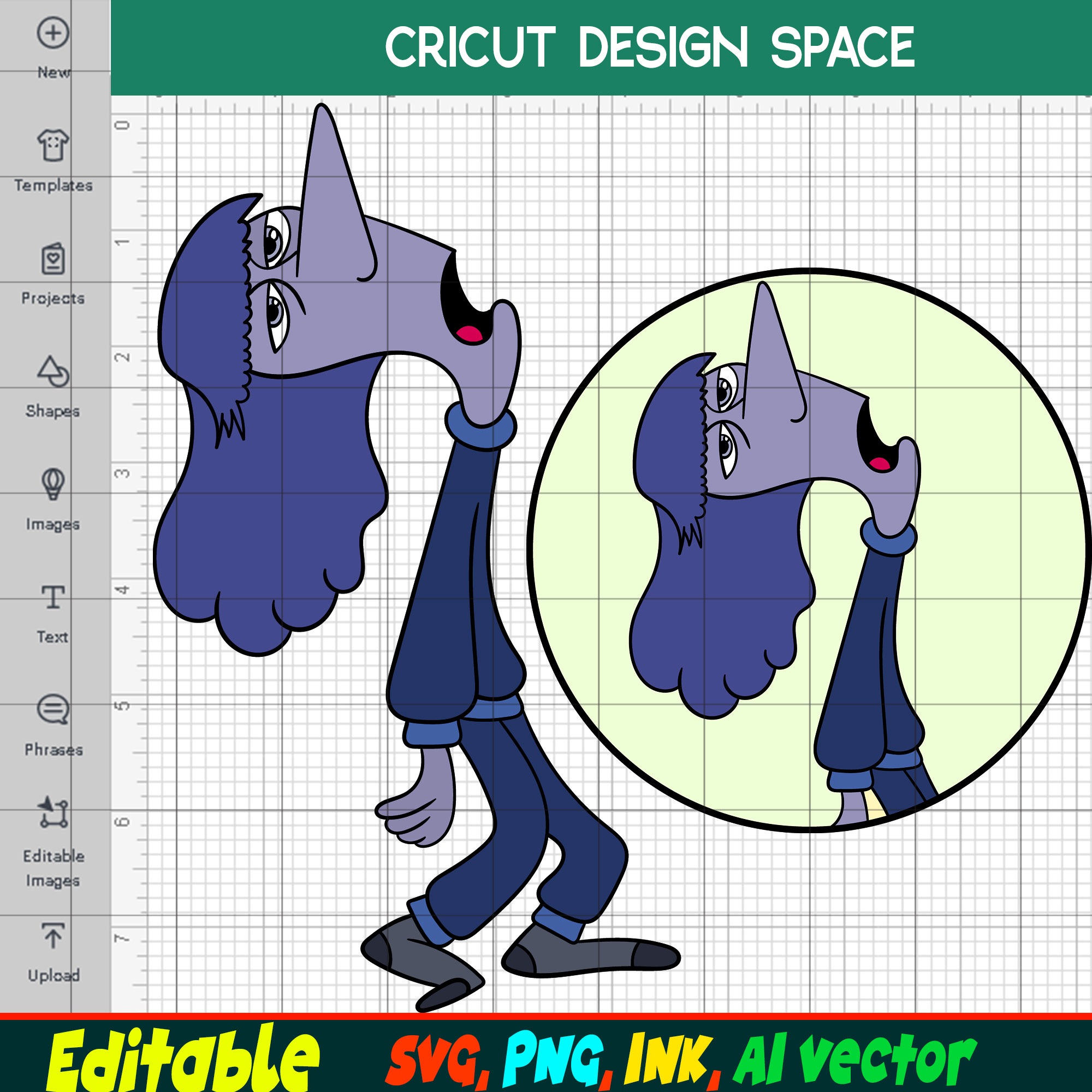 Editable Inside out 2 Ennui SVG, Ennui Sticker Png Printable | Inspire ...