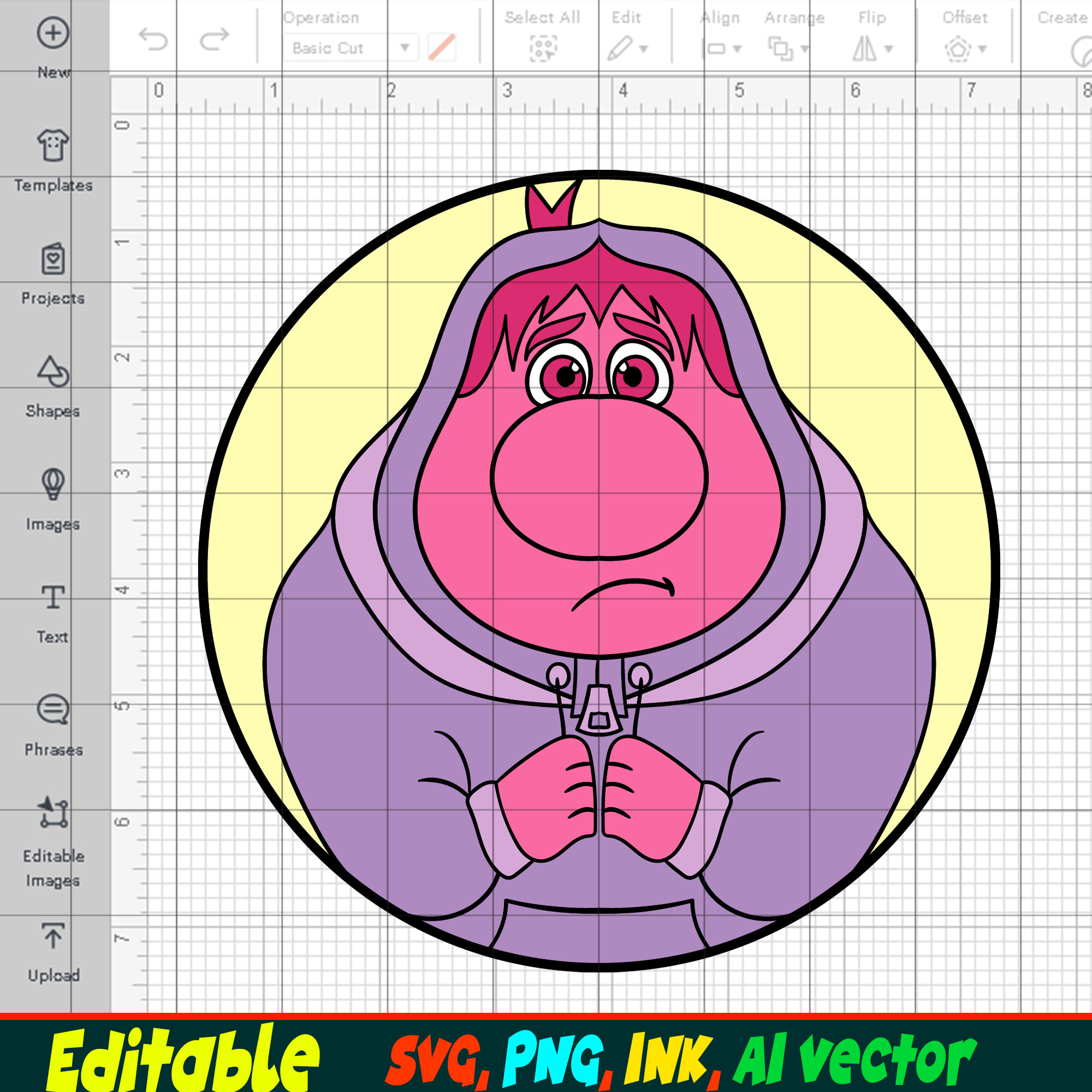 Editable Embarrassment Sticker SVG, Inside out 2 Anxiety ,Em | Inspire ...