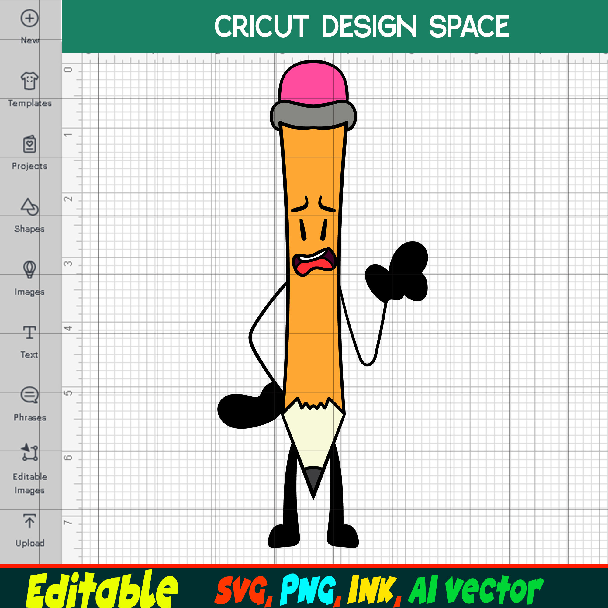 Editable bfdi Match SVG bfdi Match PNG,bfdi Match Coloring p | Inspire ...