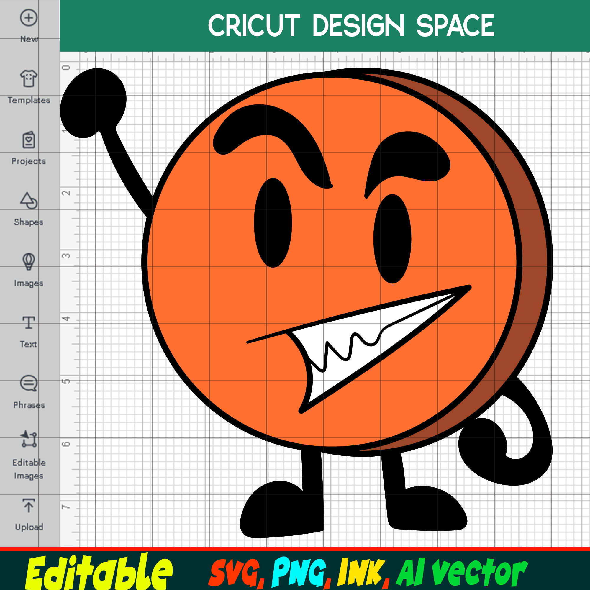 Editable Bfdi Coiny SVG, Bfdi Coiny Png, Bfdi Coiny, Colorin | Inspire ...