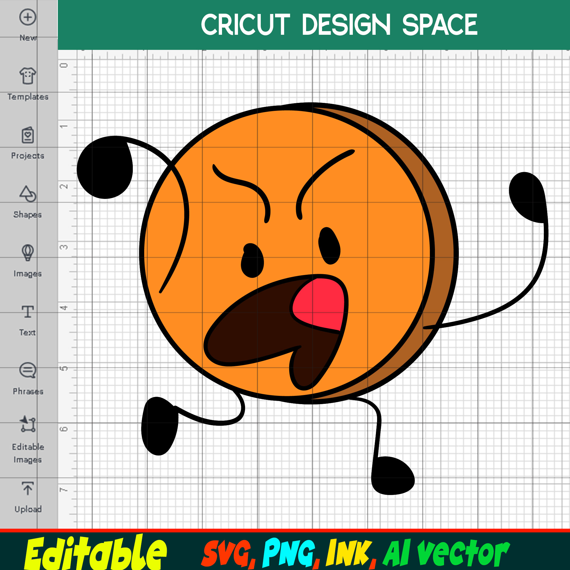 Editable Bfdi Coiny SVG, Bfdi Coiny Png, Bfdi Coiny, Colorin | Inspire ...