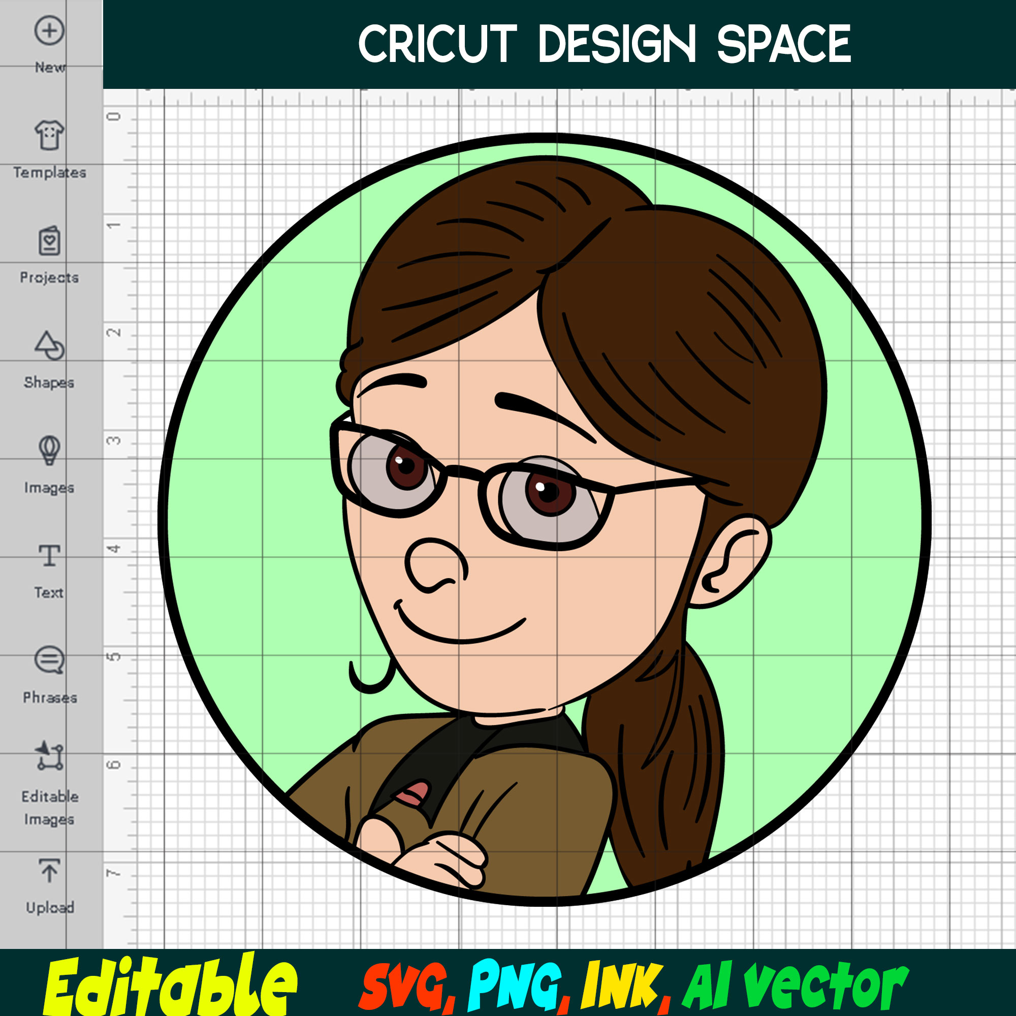 Editable Margo Gru Sticker Despicable me 4 Cut file Project | Inspire ...