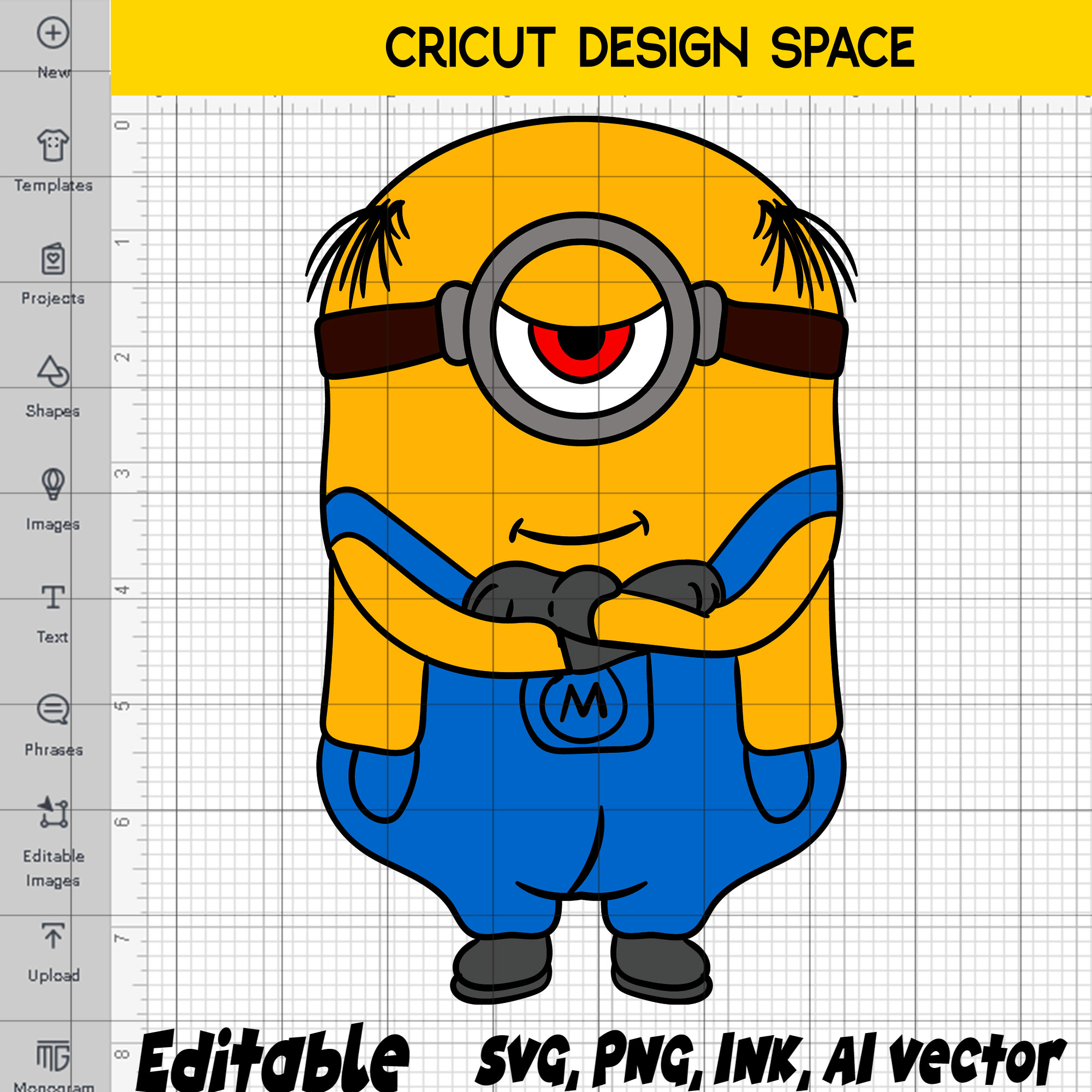 Editable Minions Mel SVG, Mega Minions Mel PNG, Mega Minions | Inspire ...