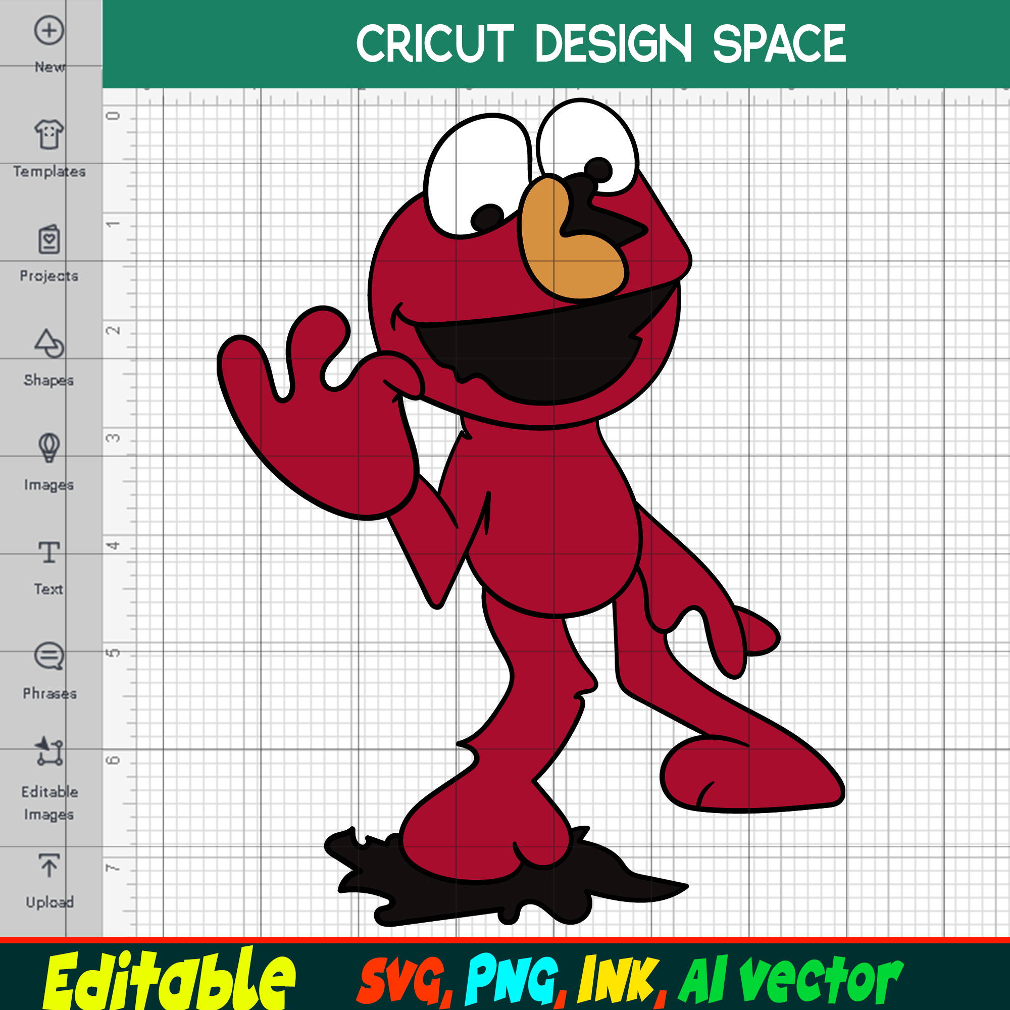 Elmo Broken Strings Tantrum SVG, Elmo Broken Strings TantruP | Inspire ...