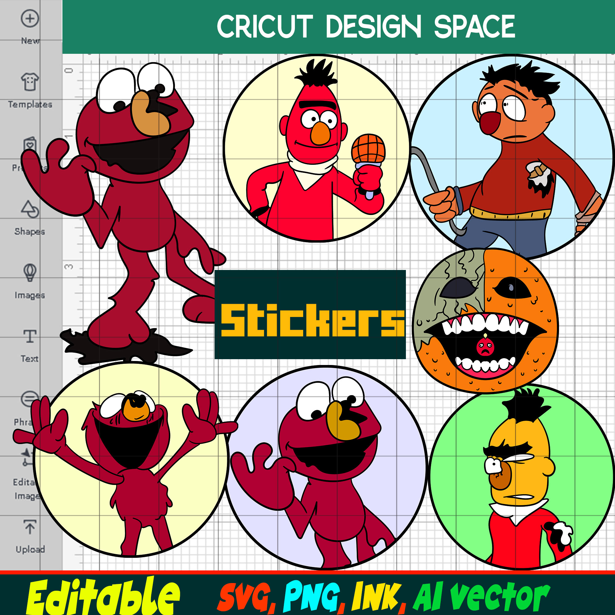 Stickers Elmo, Annoying Orange Rotten SmoothieSVG, Max The M | Inspire ...