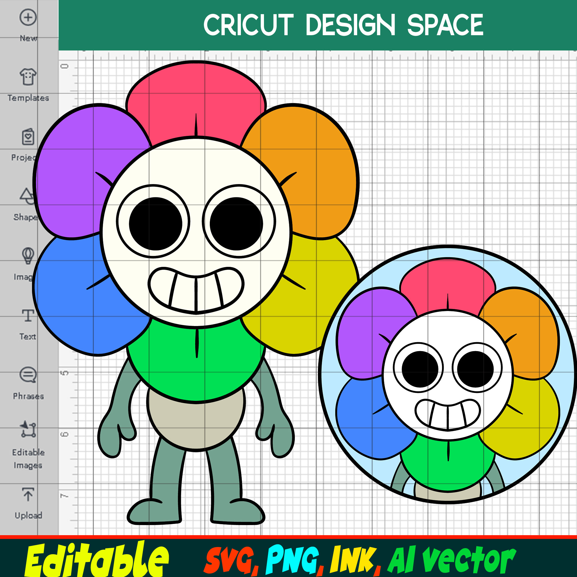 Editable Cut file Project Dandy's World,Dandy SVG,DandyStick | Inspire ...