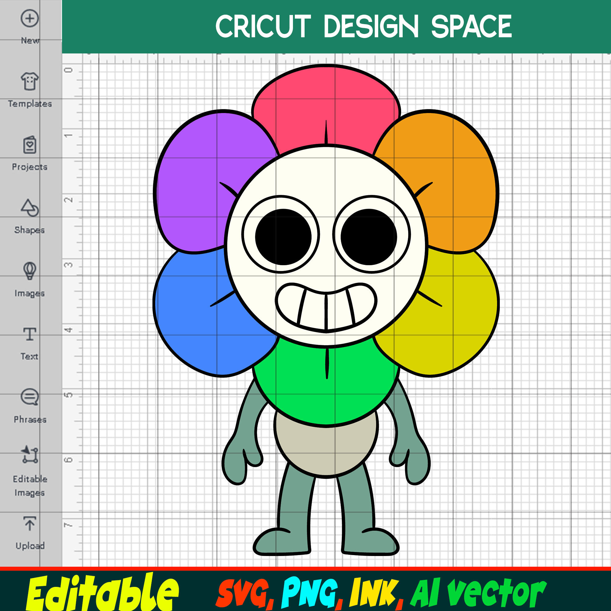 Editable Cut file Dandy.Dandy's World,Vee SVG,Dandy.Sticker | Inspire ...