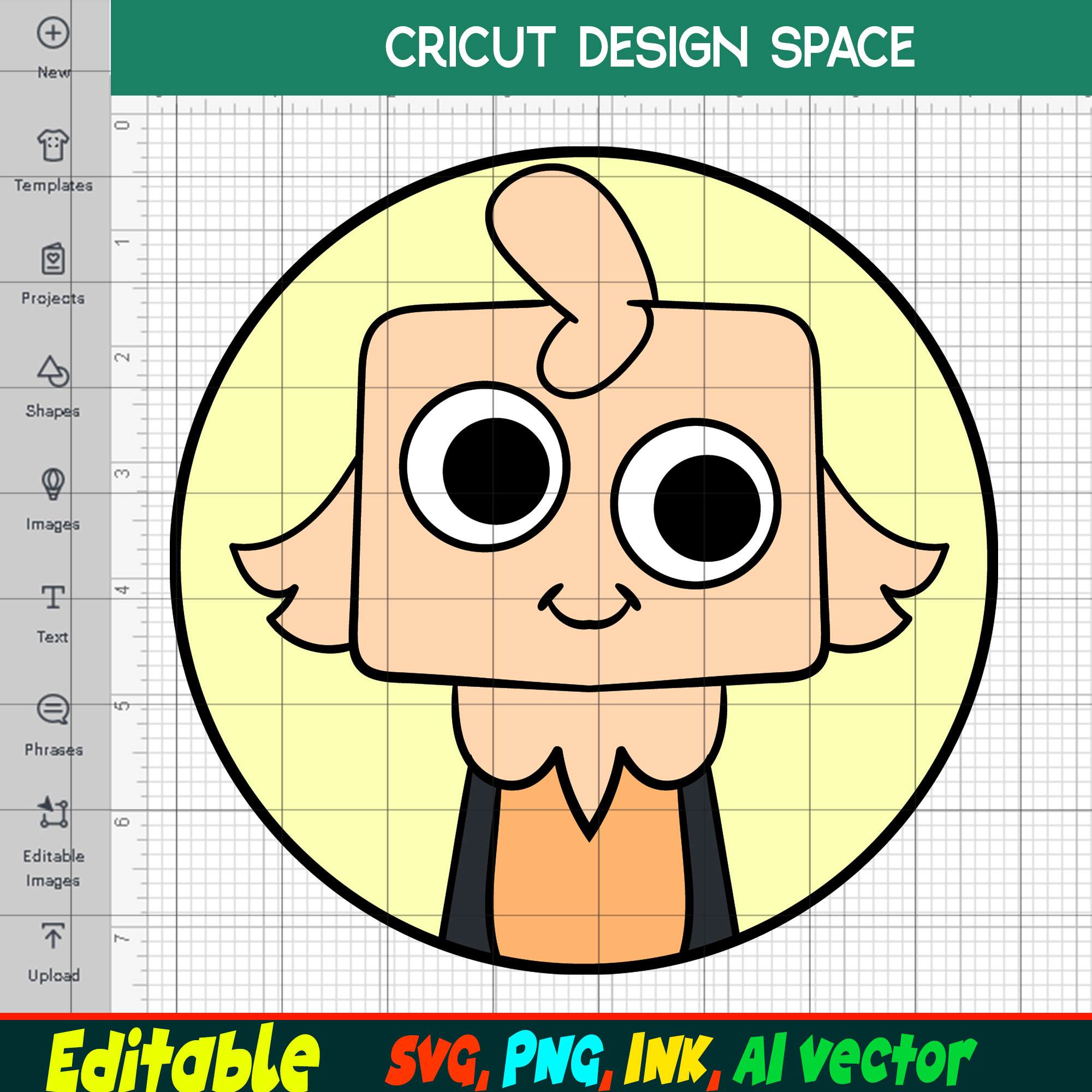 Editable Cut file Goob.Dandy's World,SVG,Goob.Sticker SVG, P | Inspire ...