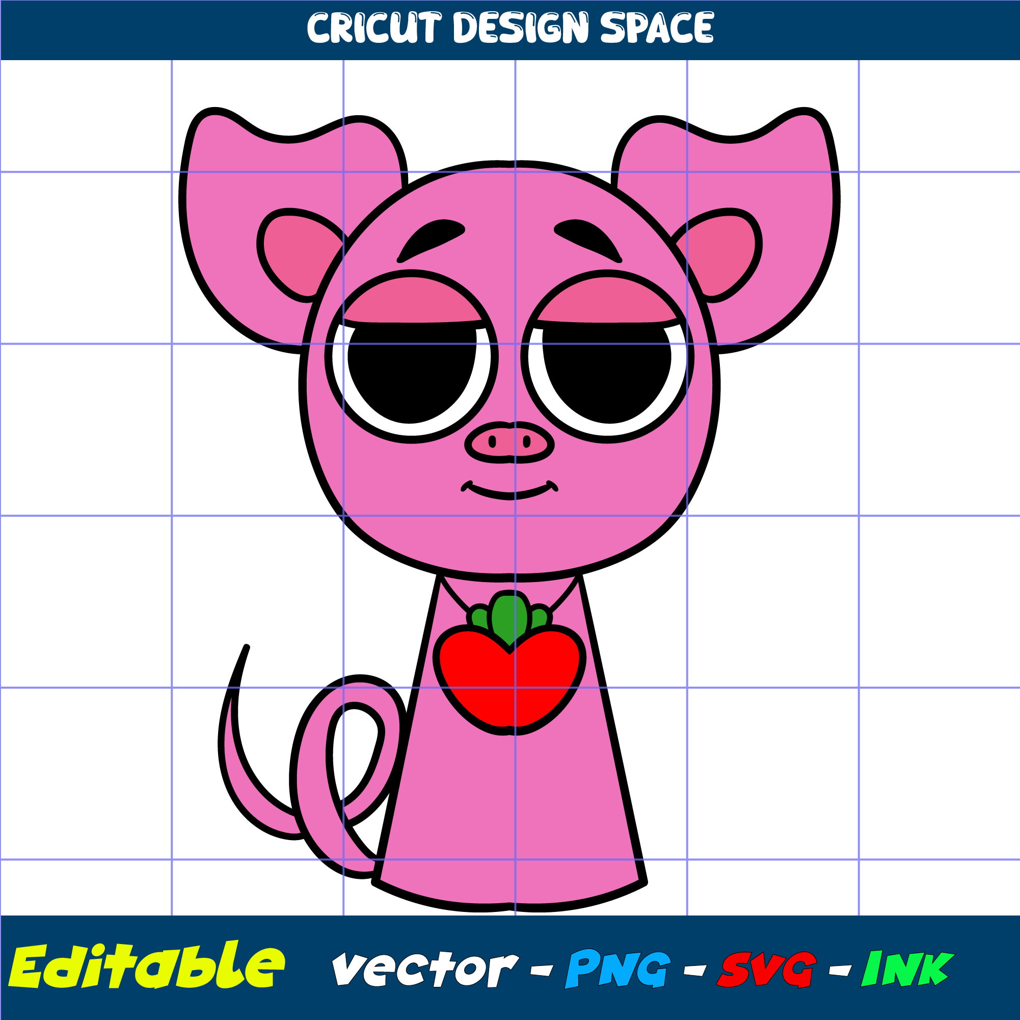 Sprunki PickyPiggy SVG, Sprunki Increedibox SVG, PNG, Sprunk | Inspire ...