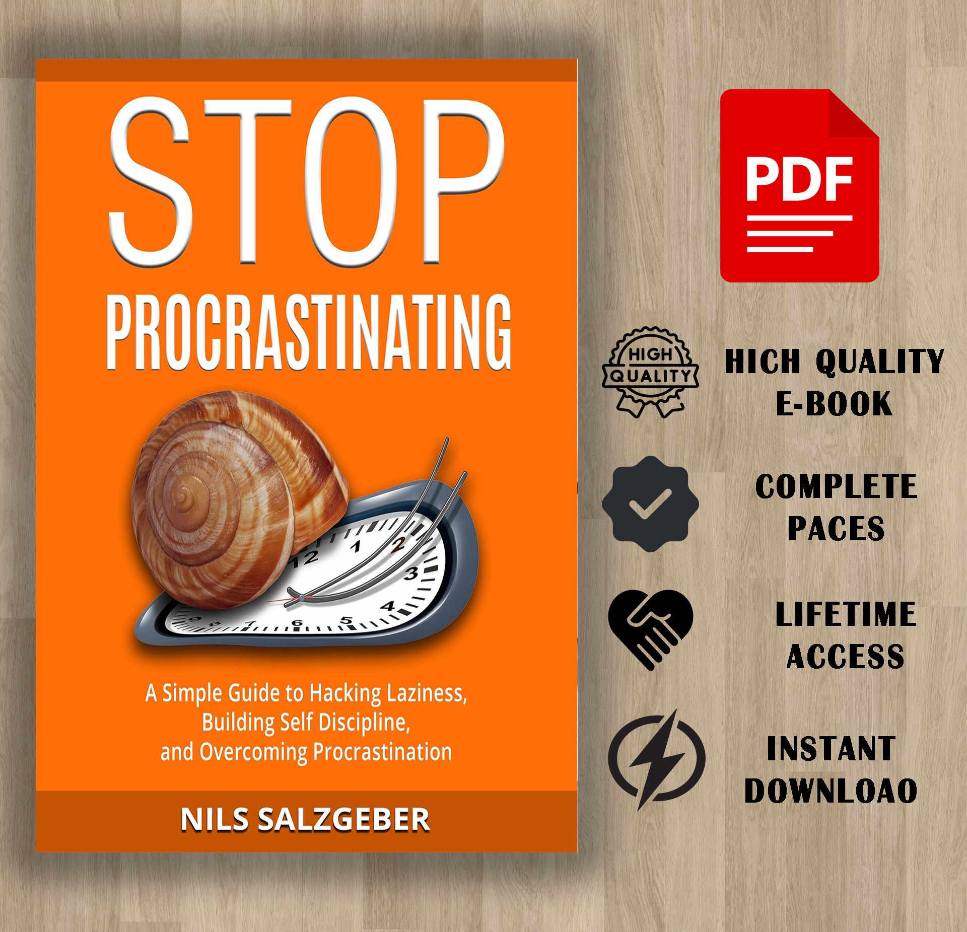 Stop Procrastinating: A Simple Guide to Hacking Laziness, Bu | Inspire Uplift
