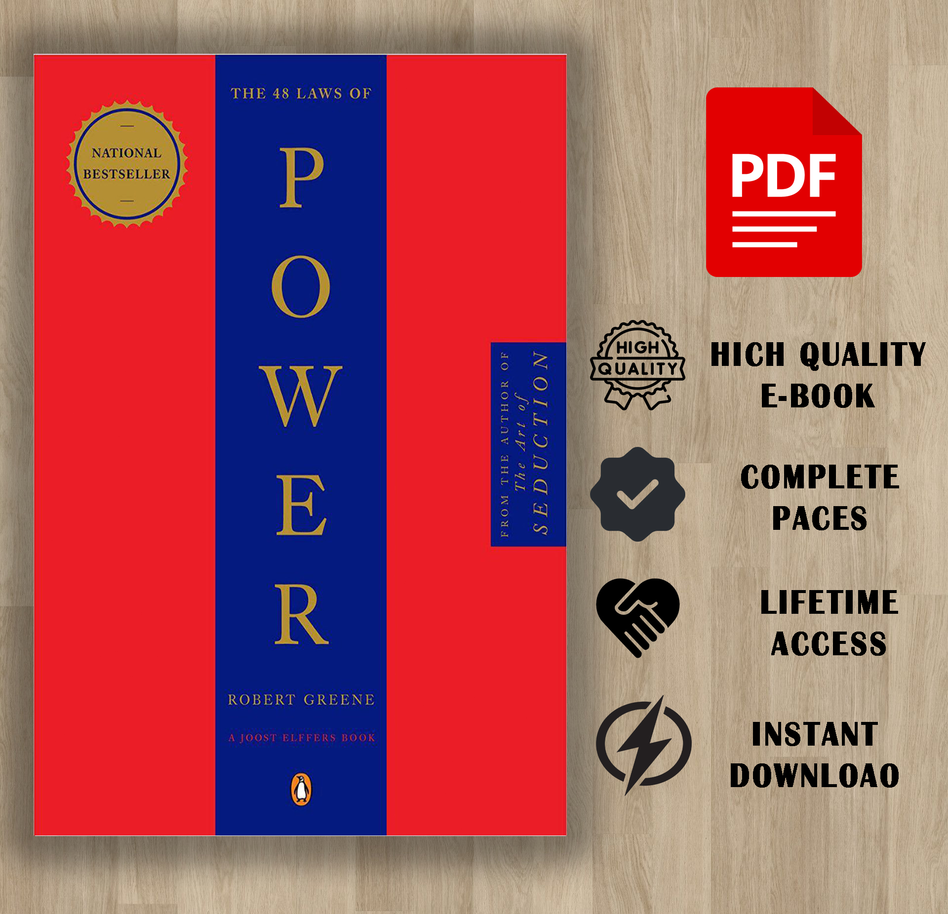 The 48 Laws of Power "EBOOK" | Inspire Uplift