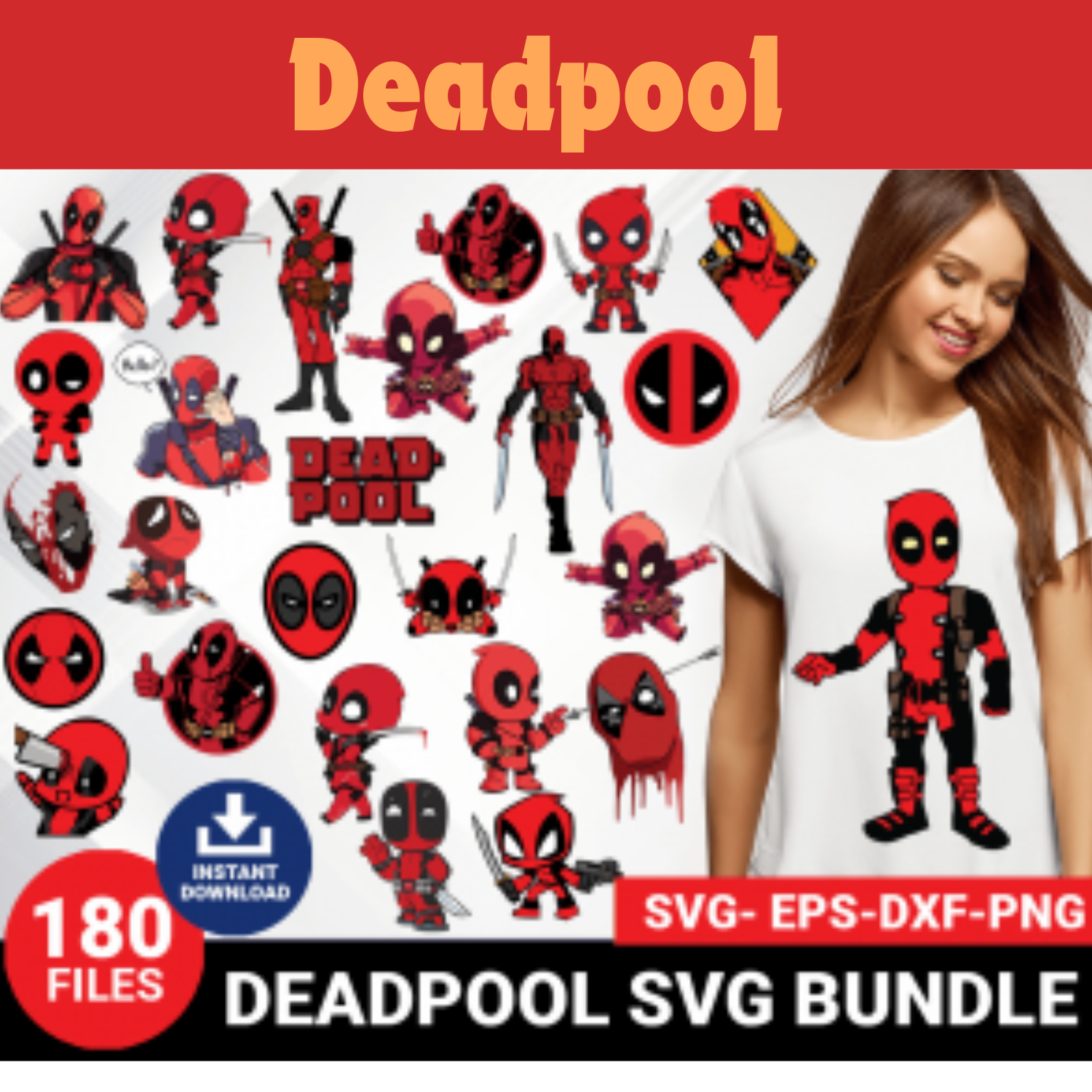 Deadpool Svg | Inspire Uplift