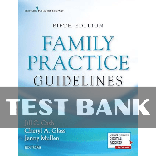 Test Bank For Family Practice Guidelines 5th Edition By Jill | Inspire ...