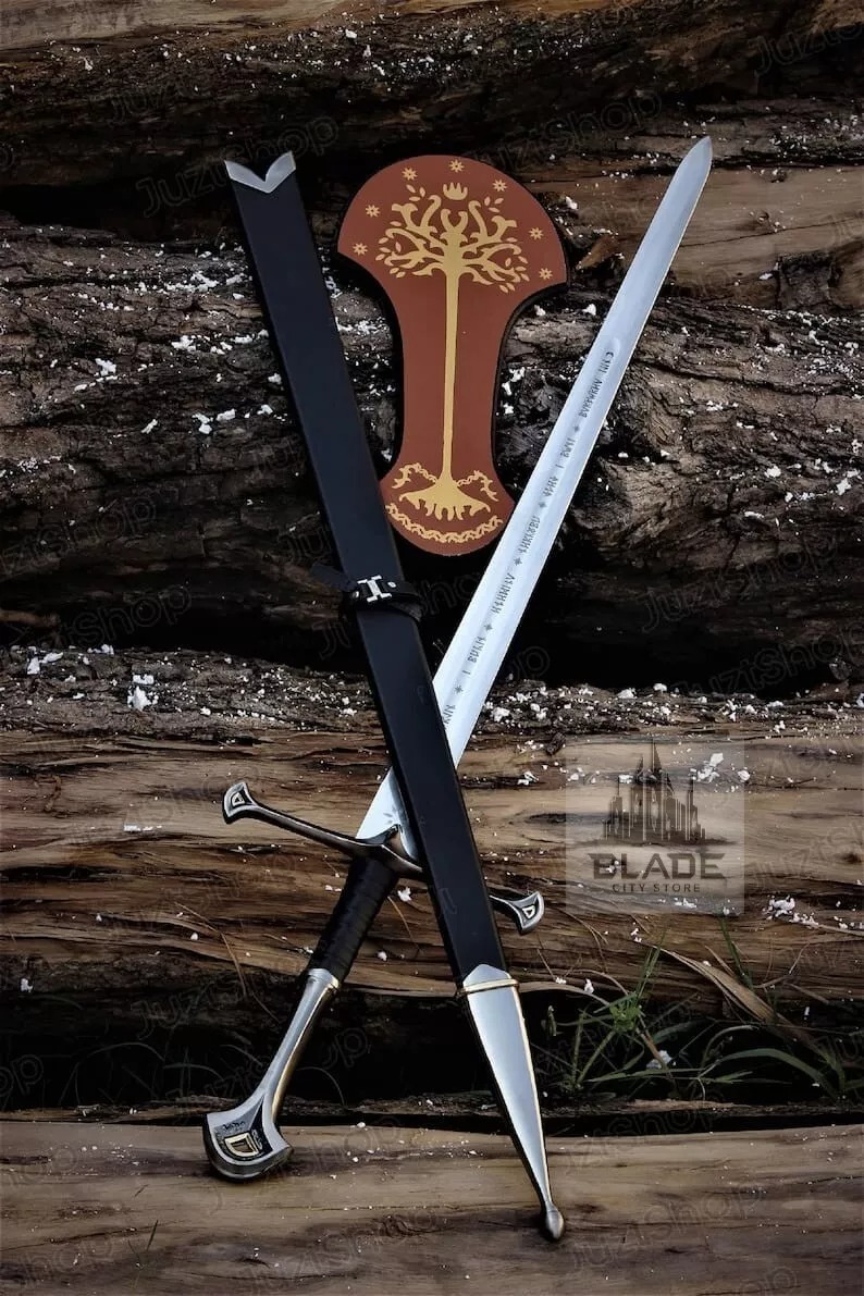Aragorn's Sword Reimagined: Anduril and Narsil in LOTR | Inspire Uplift