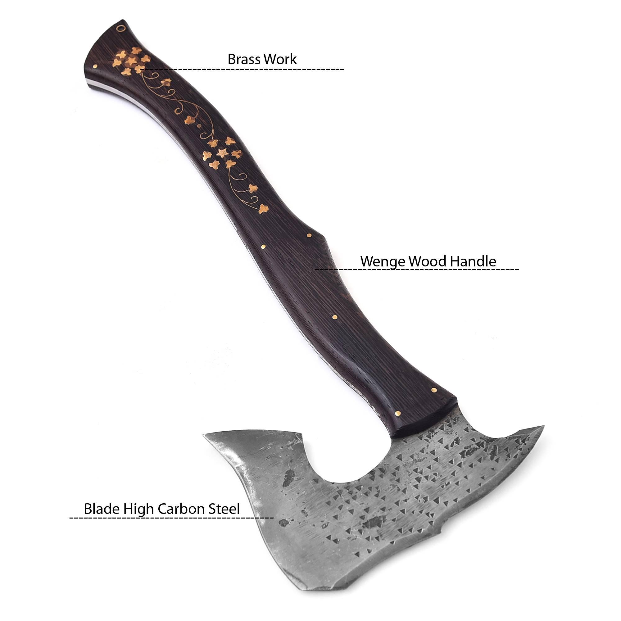 Kmcutlery Forged In Fire Custom made Viking War Axes Wangi W | Inspire ...