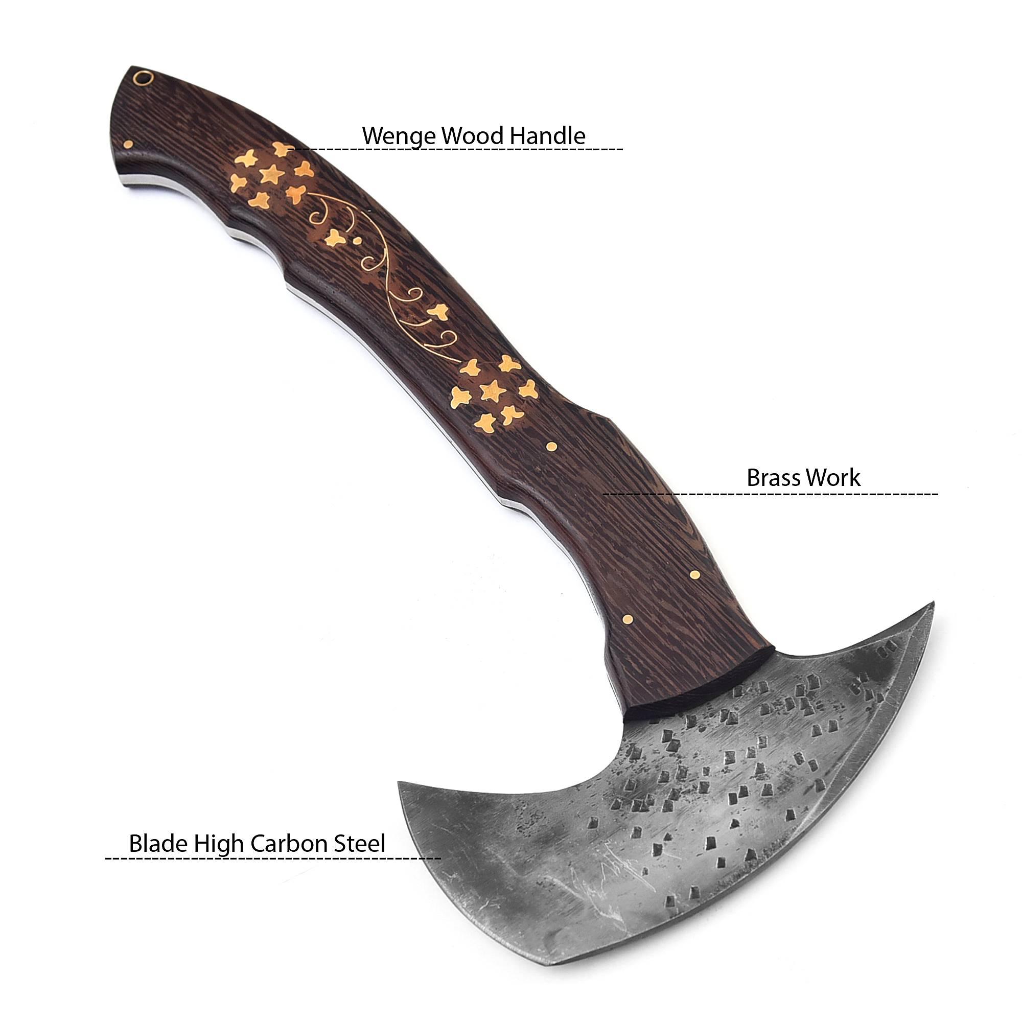 Kmcutlery Forged In Fire Custom made Viking War Axes Wangi W | Inspire ...