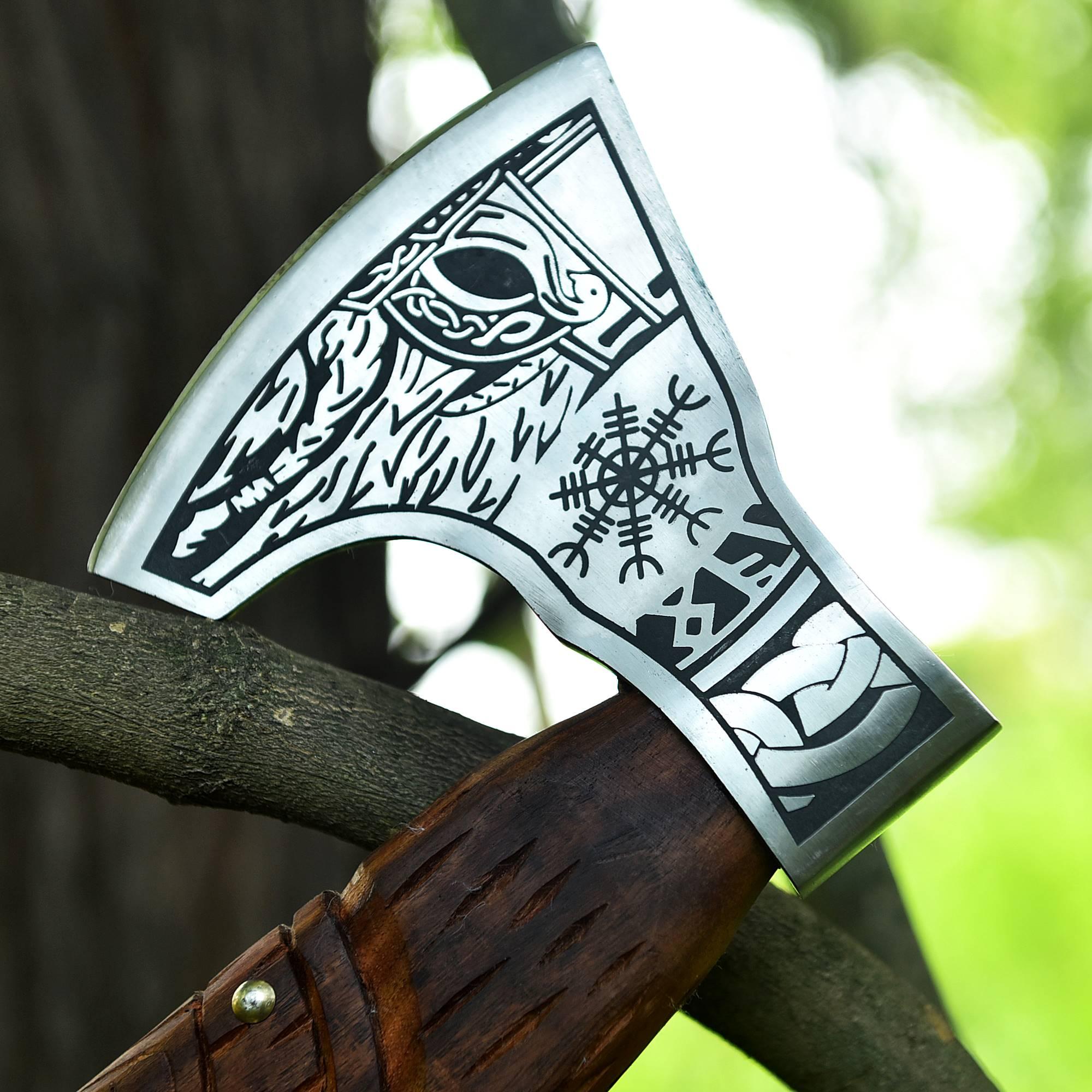 Kmcutlery Custommade Handmade Forged In Fire Viking War Axes | Inspire ...
