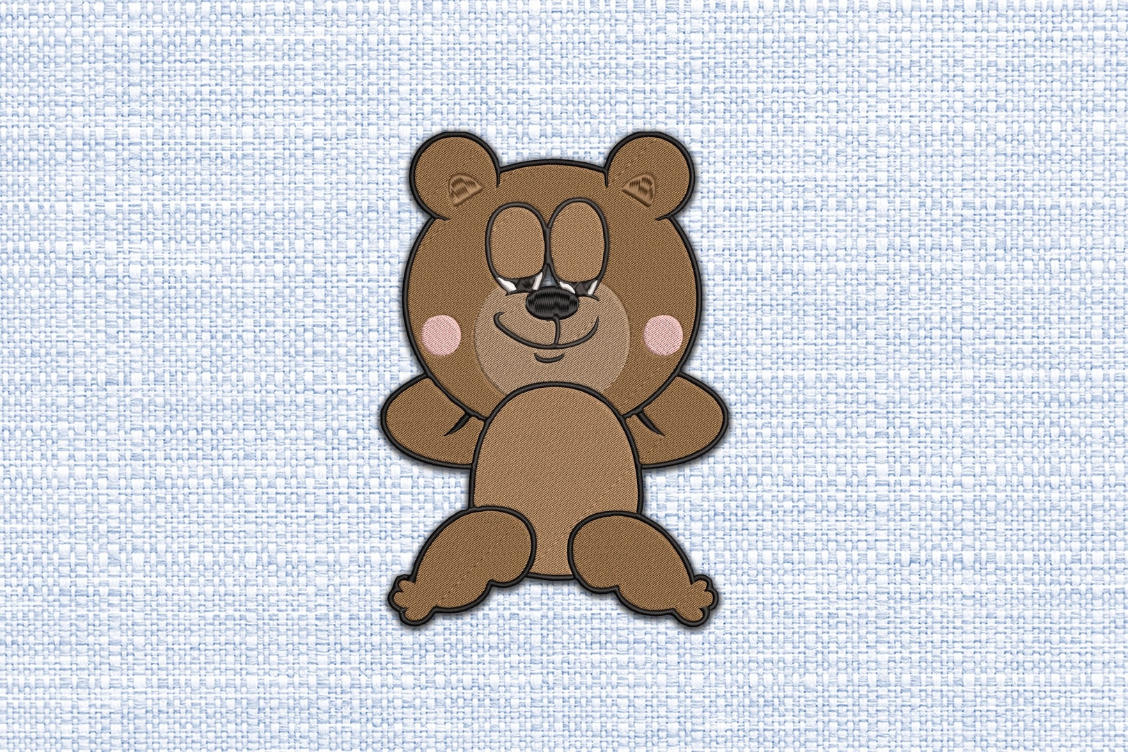 Teddy Bear Embroidery design Bear 65 | Inspire Uplift