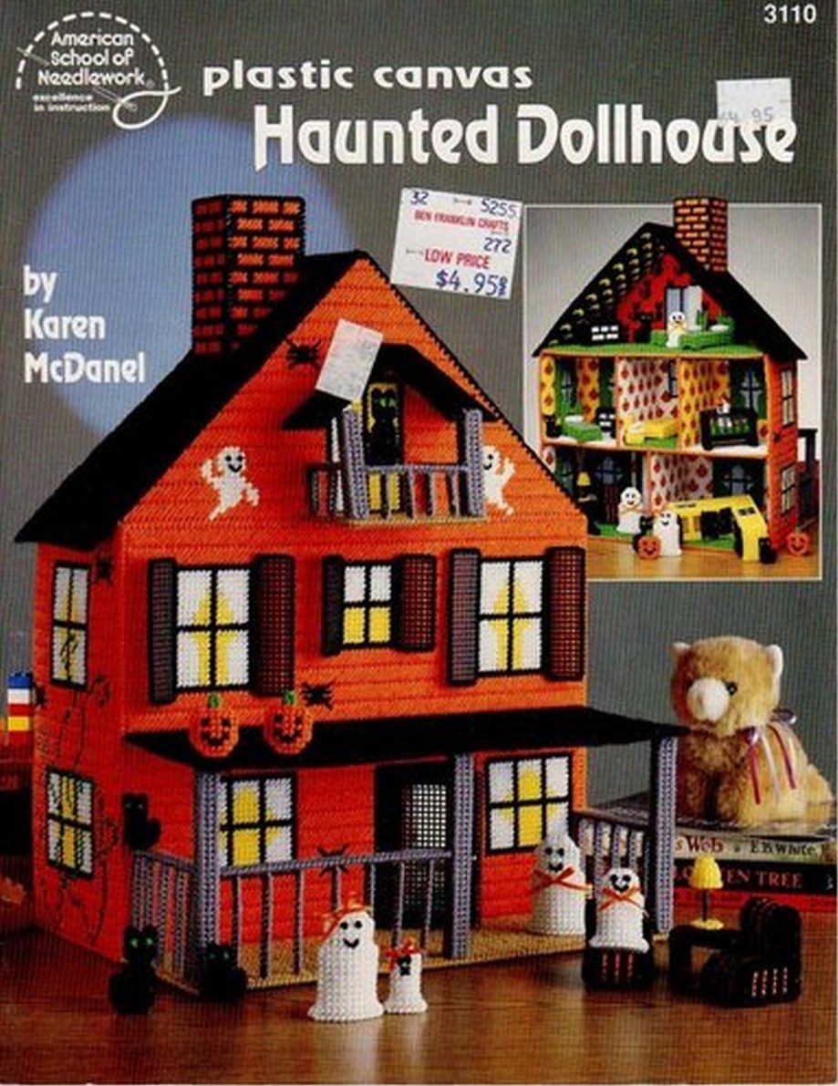 Plastic Canvas Haunted House Pattern Book | Inspire Uplift