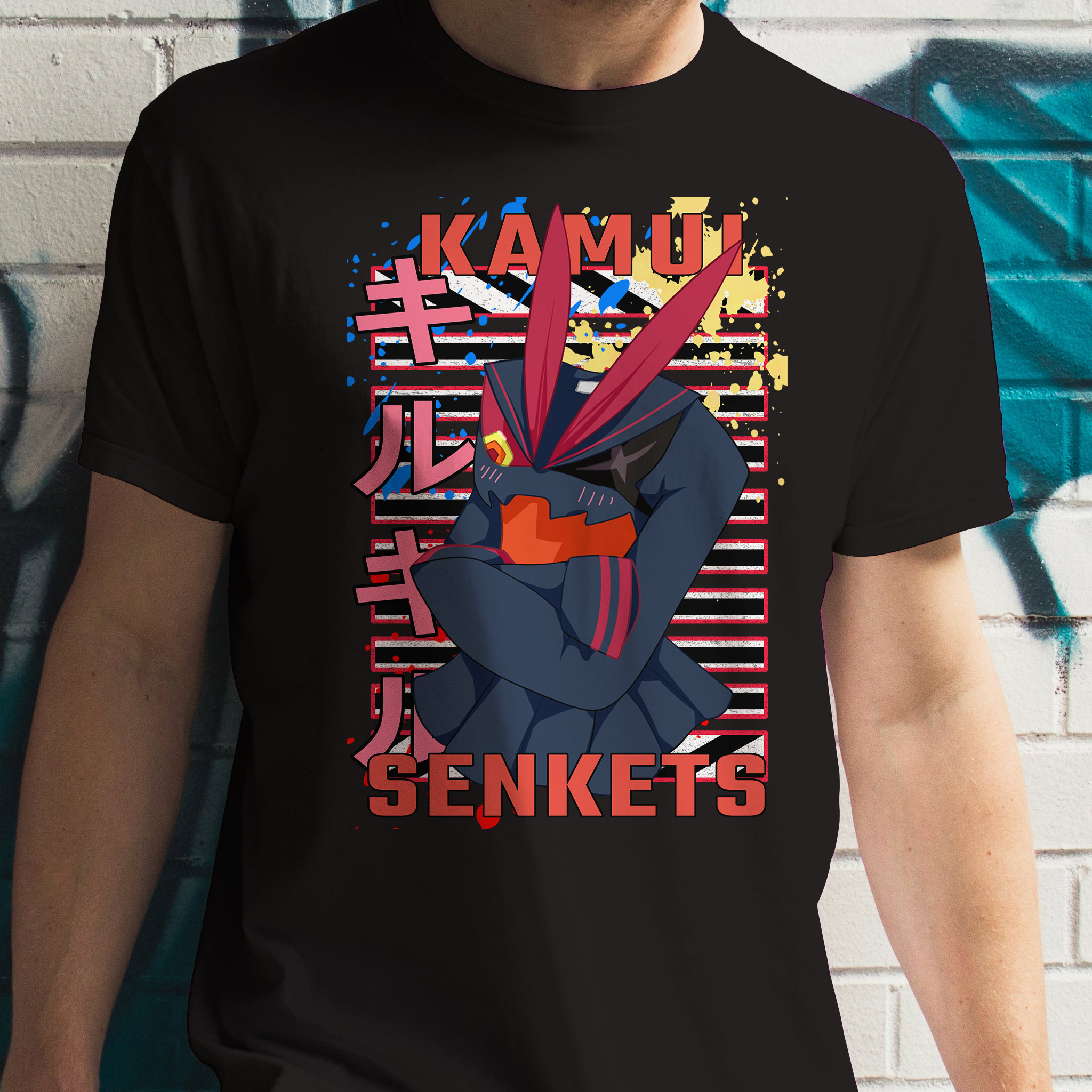 Kamui Senketsu Kill la Kill Kiru Ra Kiru Urban Anime Unisex | Inspire ...