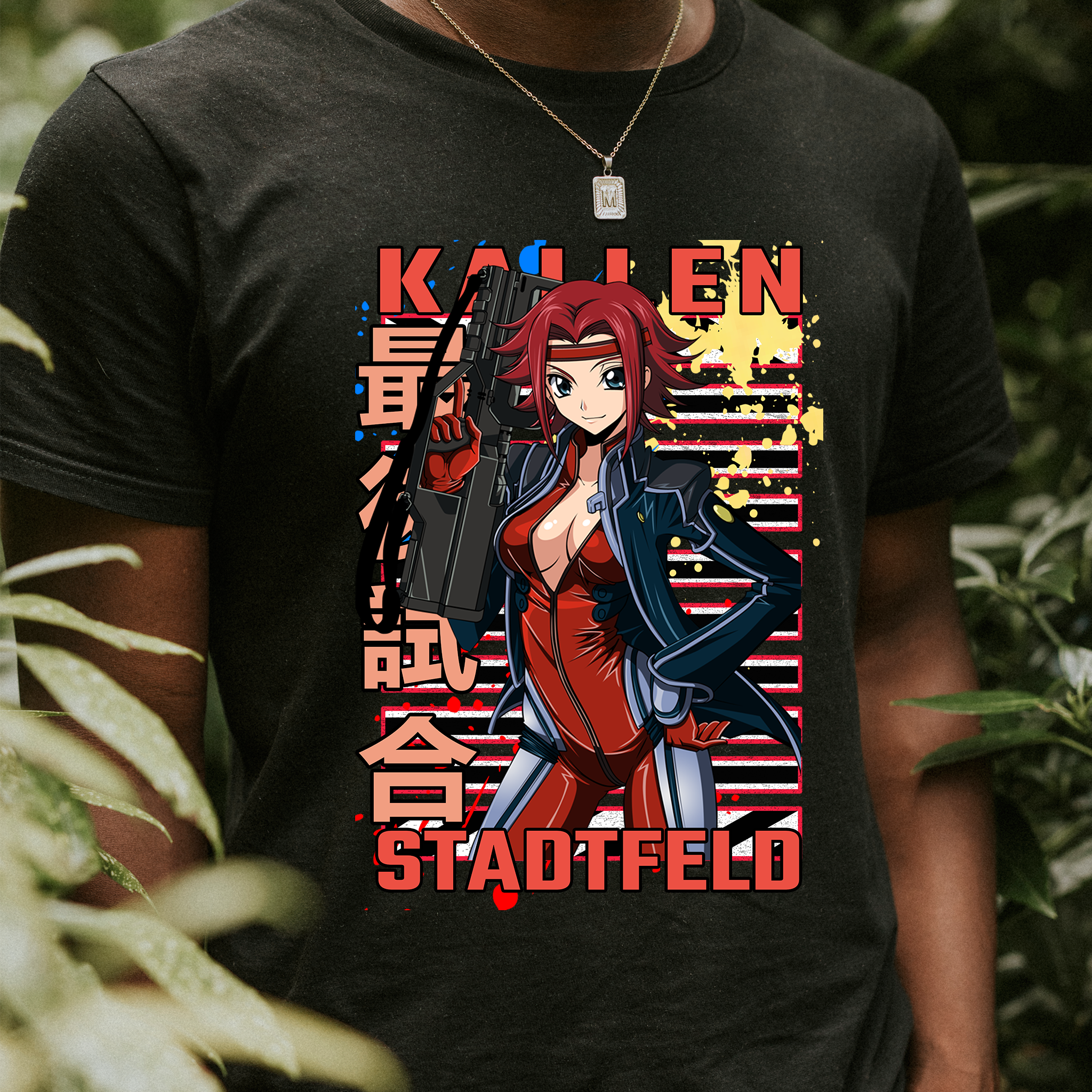 Kallen Stadtfeld Code Geass Kodo Giasu Urban Anime Unisex T- | Inspire ...