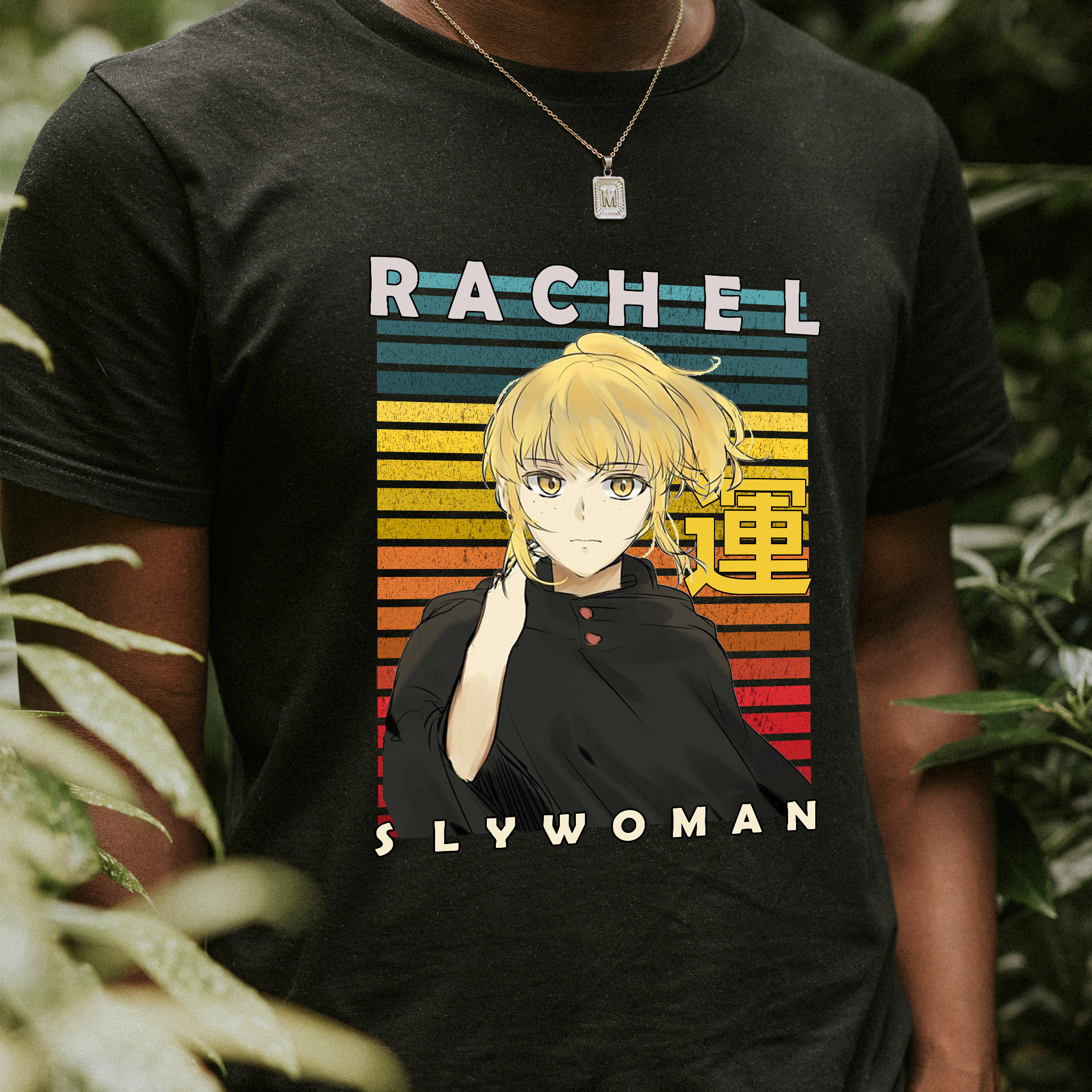 Rachel Tower of God Kami no To Retro Style Anime Unisex T-Sh | Inspire ...
