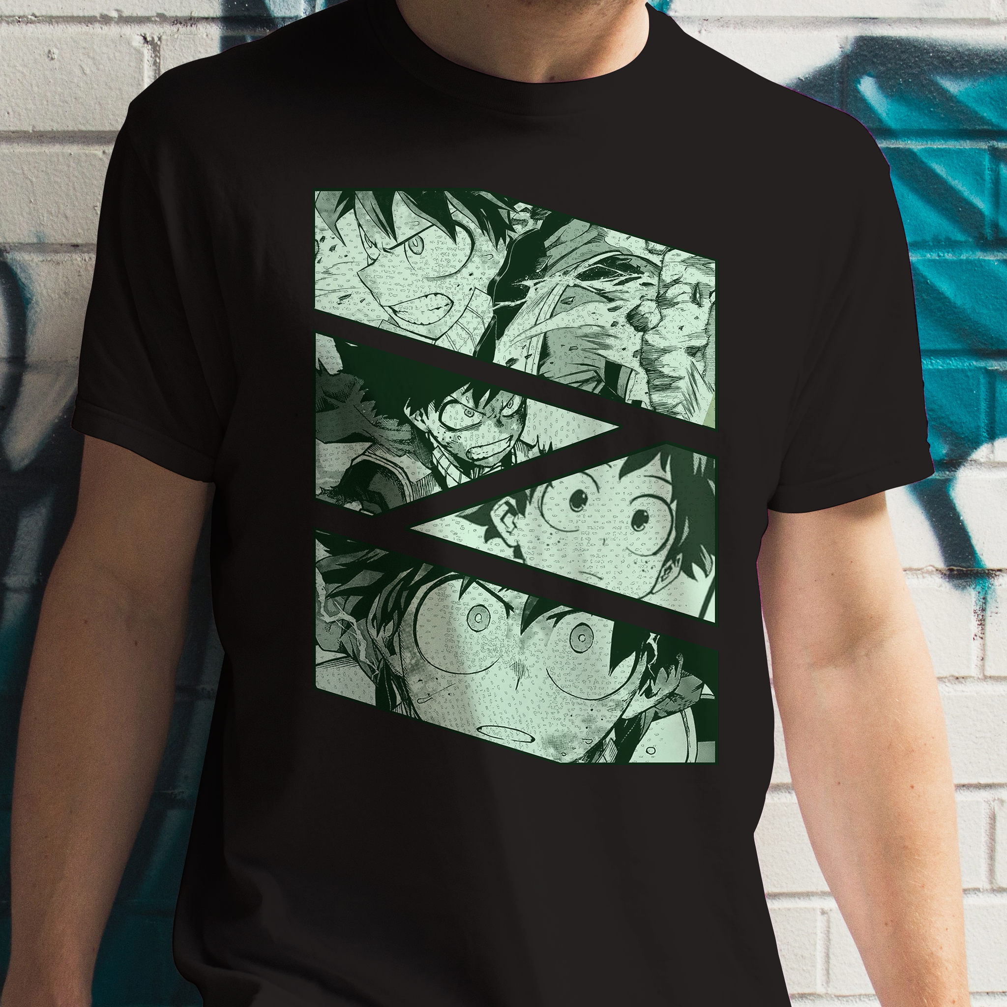 Deku Izuku Midoriya My Hero Academia BNHA Manga Panel Anime | Inspire ...