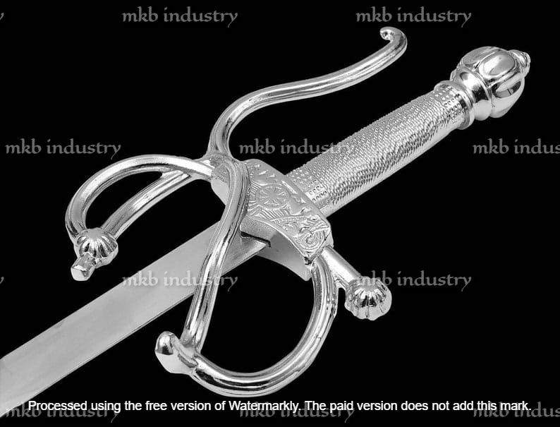 Zorro Rapier Sword Rapier Sword Battle Ready Handmade Long M | Inspire ...