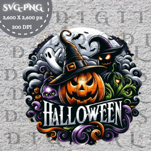Halloween Pumpkin Patch SVG, PNG, Spooky Season PNG, Hallowe | Inspire ...