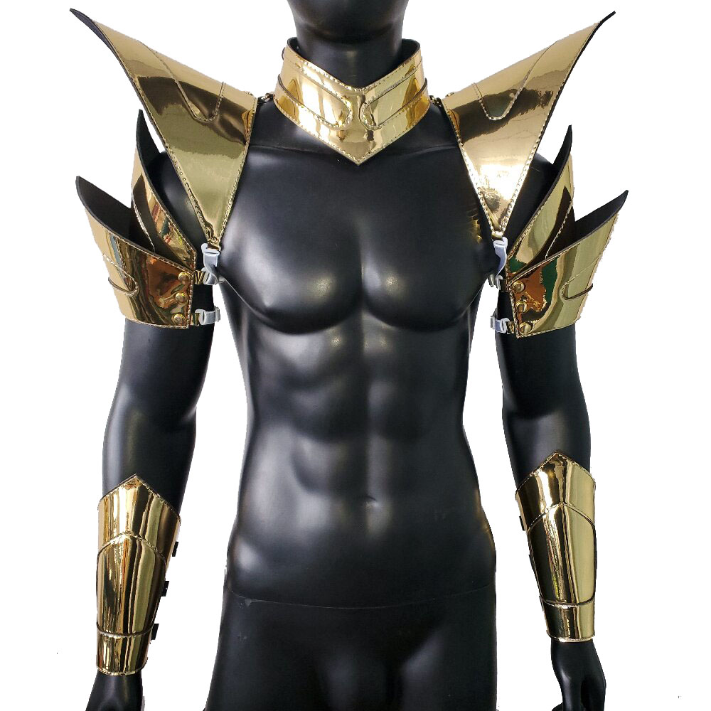 Burning Man Holographic Gold Armor,Rave Festival Costume Arm | Inspire ...