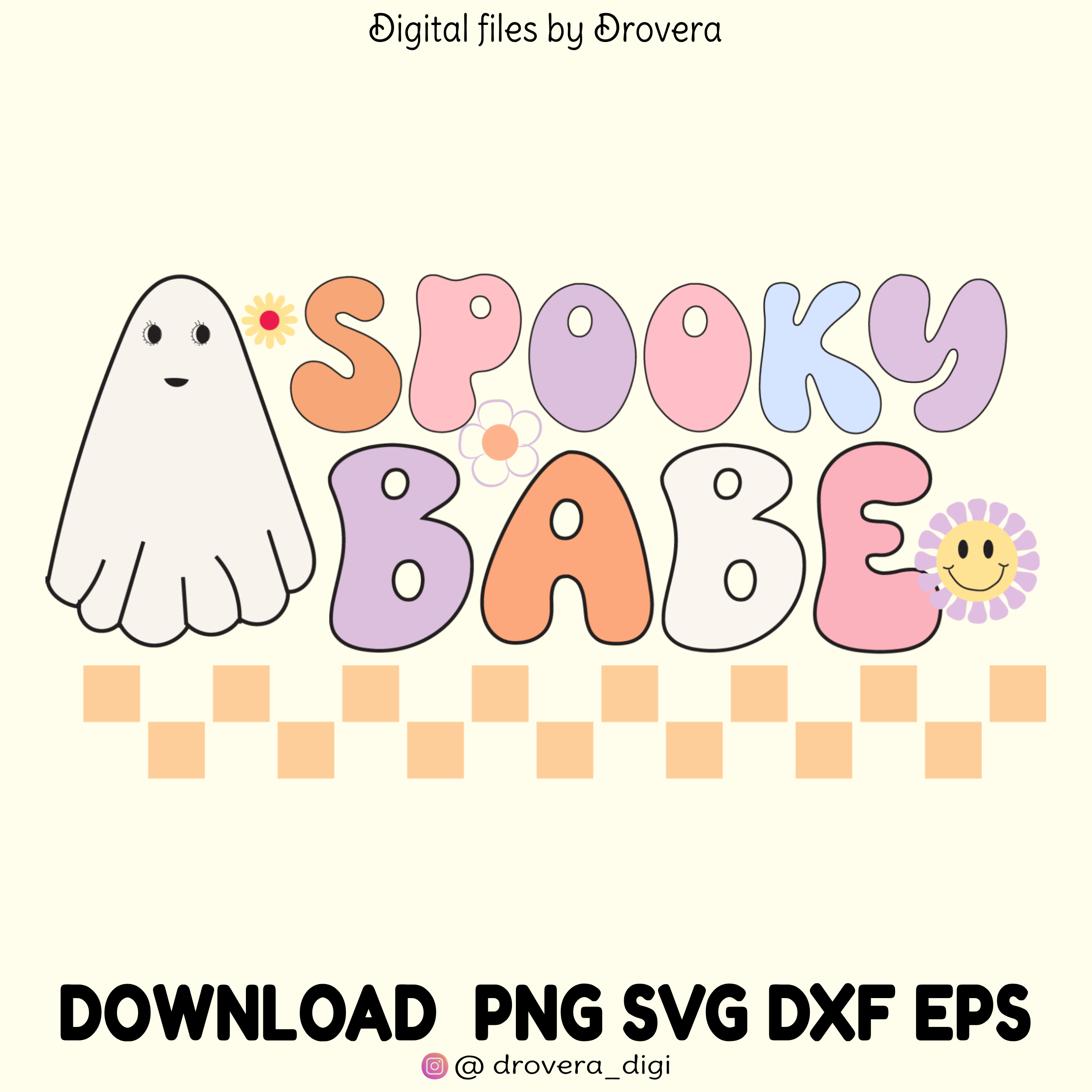Spooky babe,halloween PNG SVG printable | Inspire Uplift