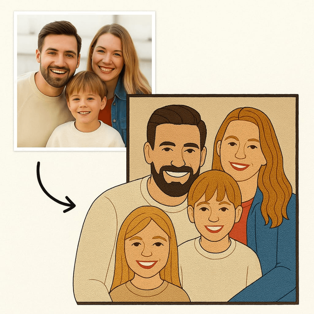 Convert Photo to Embroidery Pattern, Image Converter, PNG to | Inspire ...