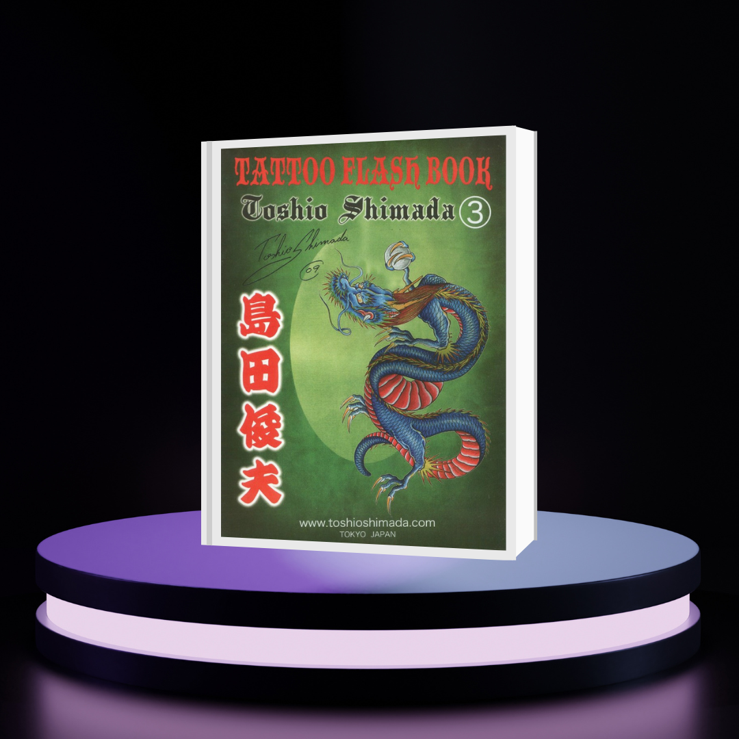 Toshio Shimada Tattoo Flash Book | Inspire Uplift