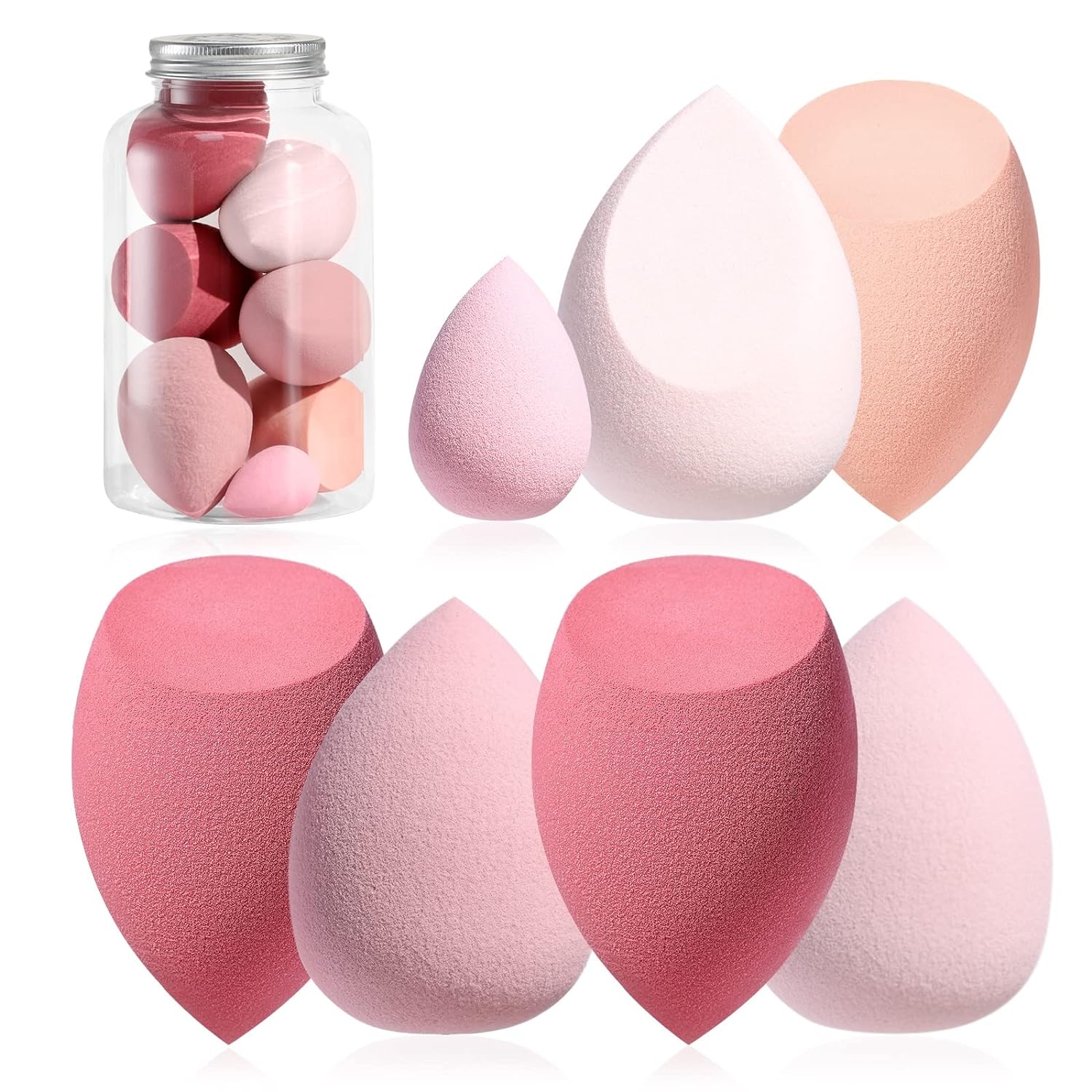 Makeup Sponge Set BS-MALL Blender Sponges 7 Pcs | Inspire Uplift