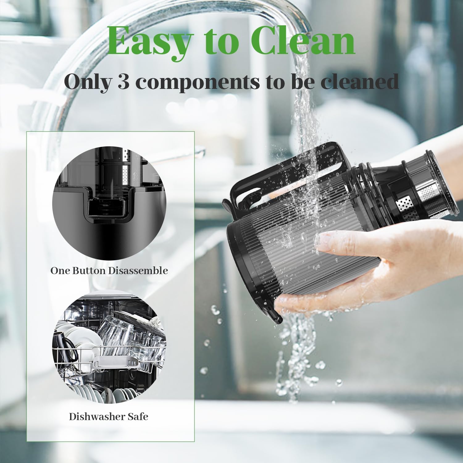 350W Professional Slow Masticating Juicer Machines | Inspire Uplift